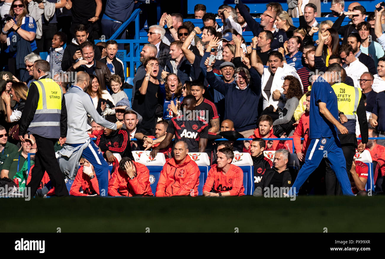 London, UK. 20th Oct, 2018. Marco Ianni assistant coach of Chelsea ...