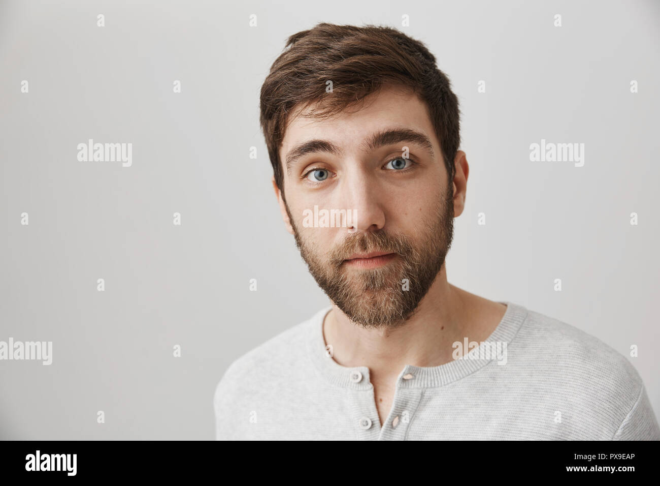 Bearded male model hi-res stock photography and images - Alamy