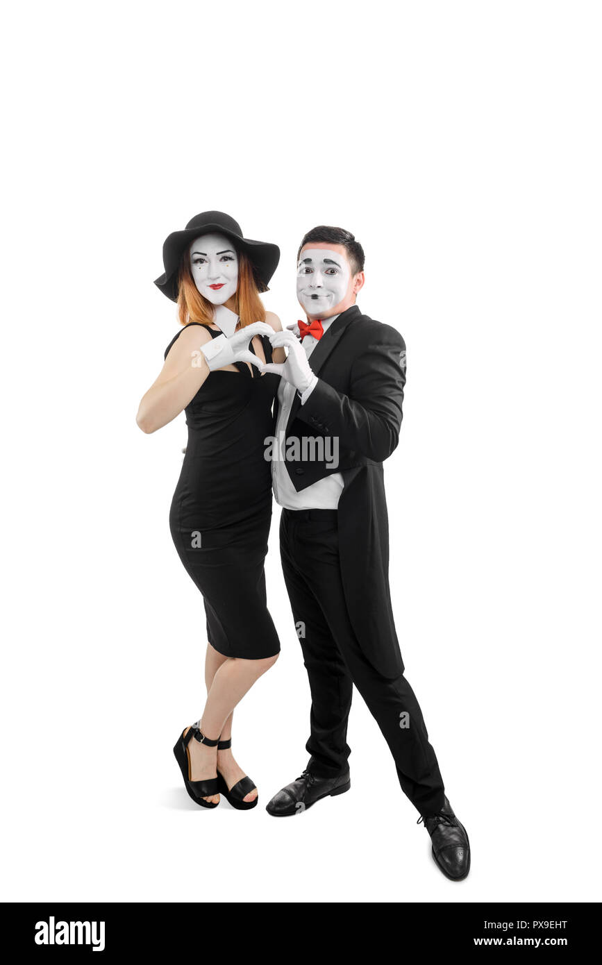 Mime Couple Costumes