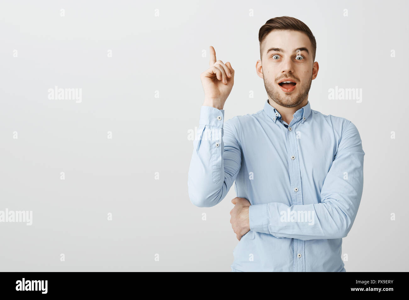 Smart successful excellent student caucasian hi-res stock photography ...