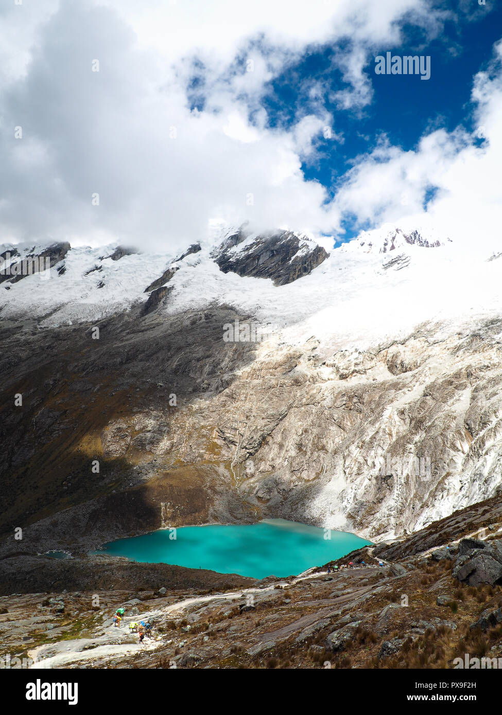 Punta Union Pass, Santa Cruz, Peru Stock Photo - Alamy