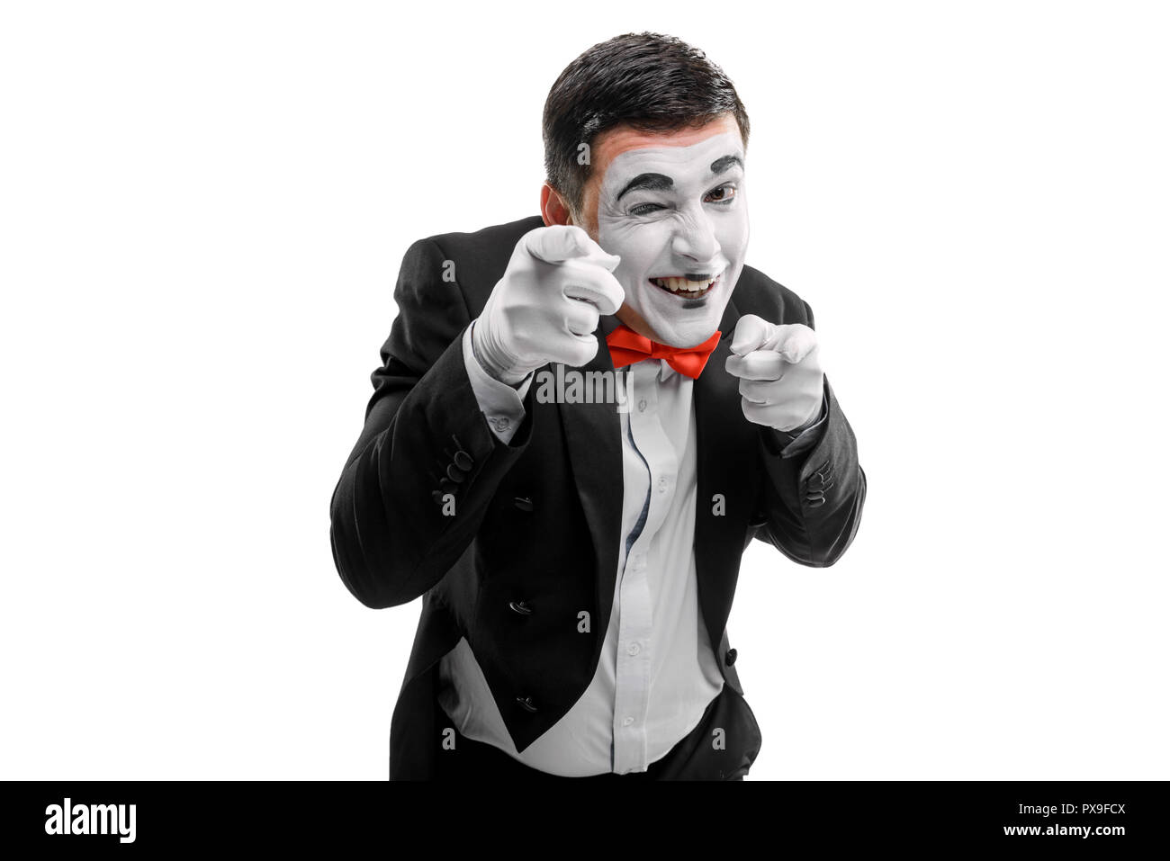Hand mime hi-res stock photography and images - Alamy