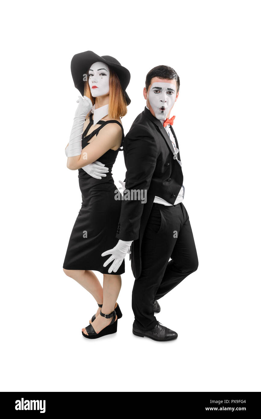 Female mime actors hi-res stock photography and images - Alamy