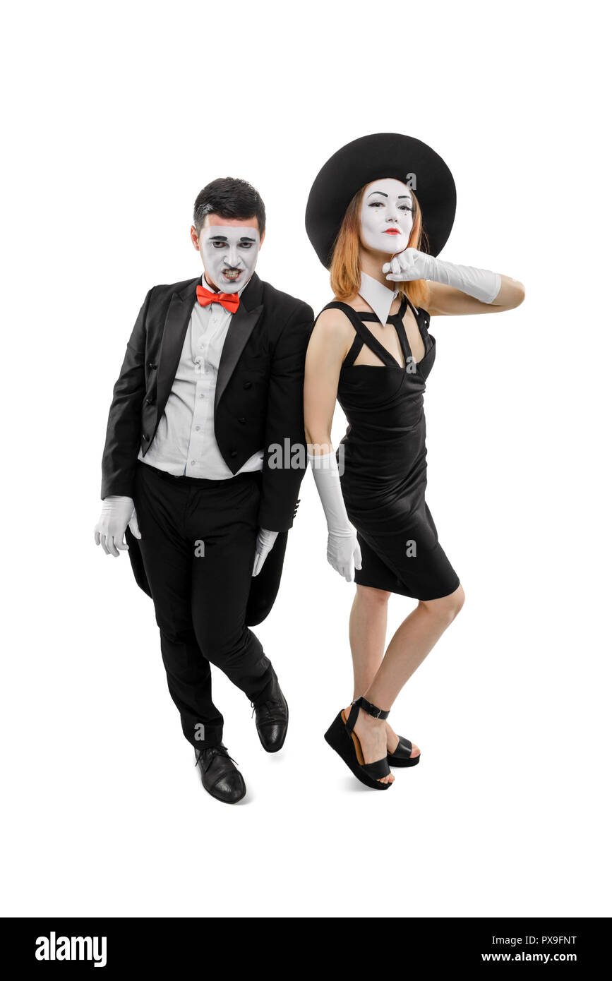 Mime Couple Costume