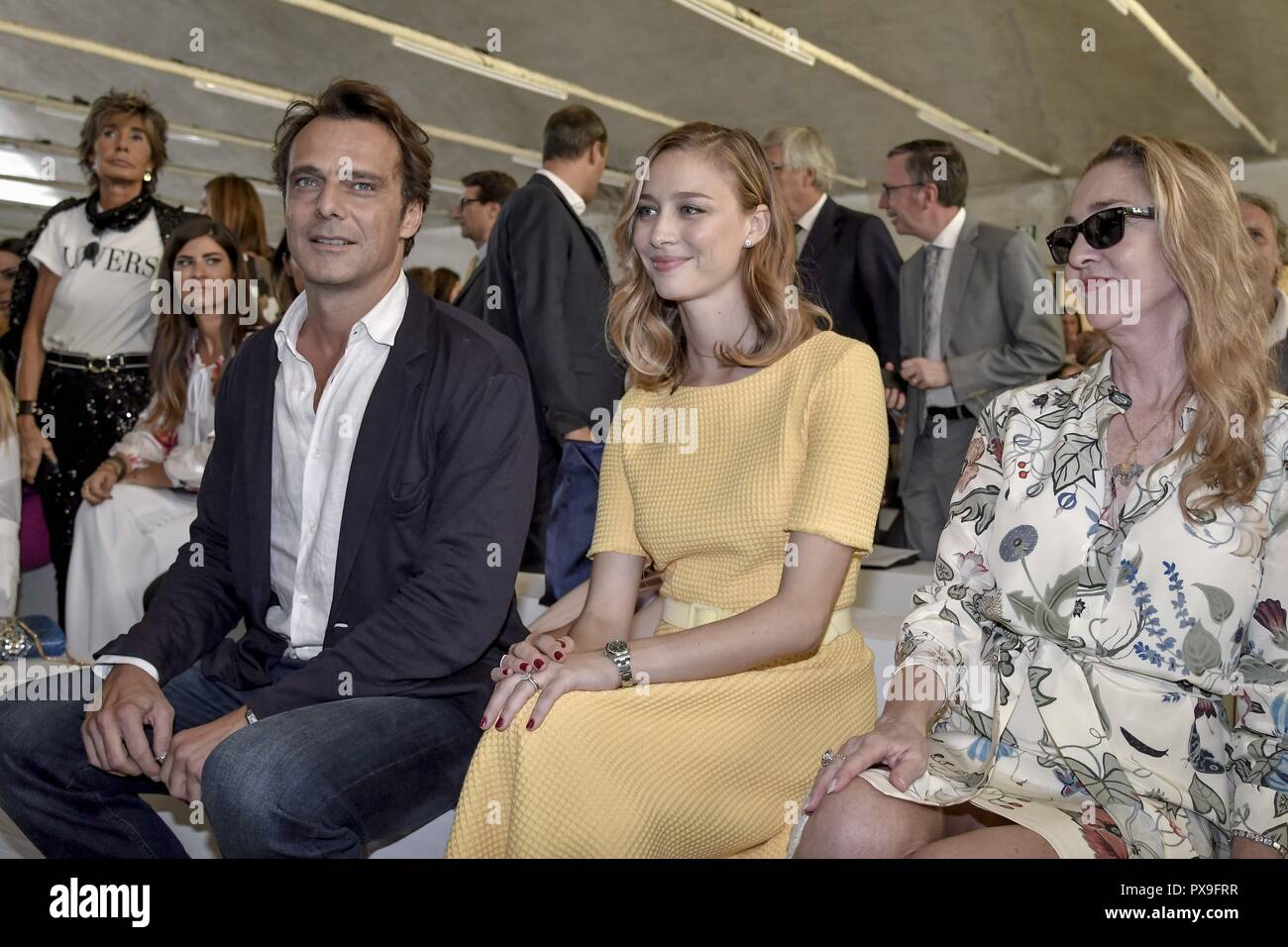 Milan Fashion Week Spring/Summer 2019 - Byblos - Front Row Featuring ...