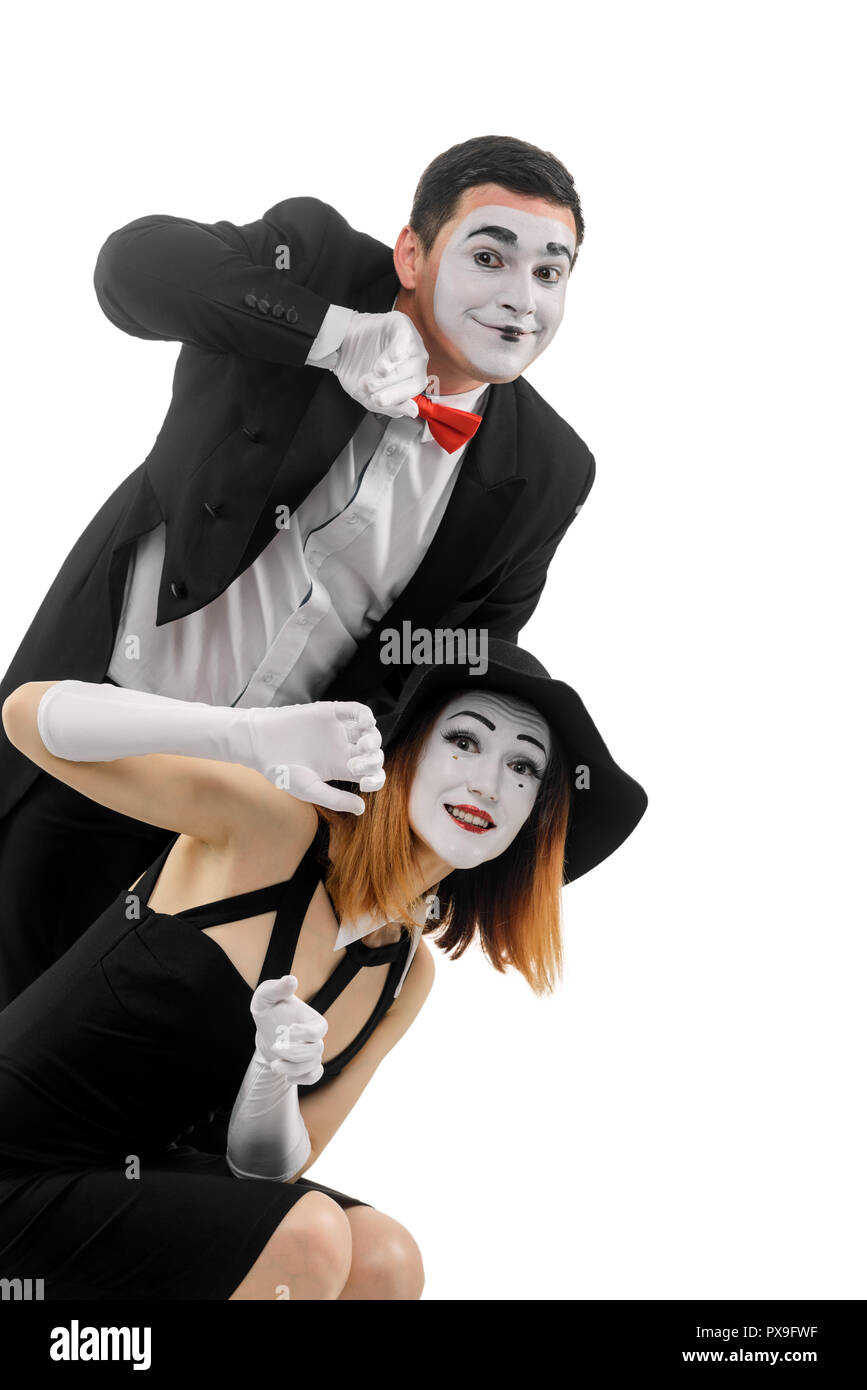 Pantomime actors hi-res stock photography and images - Alamy