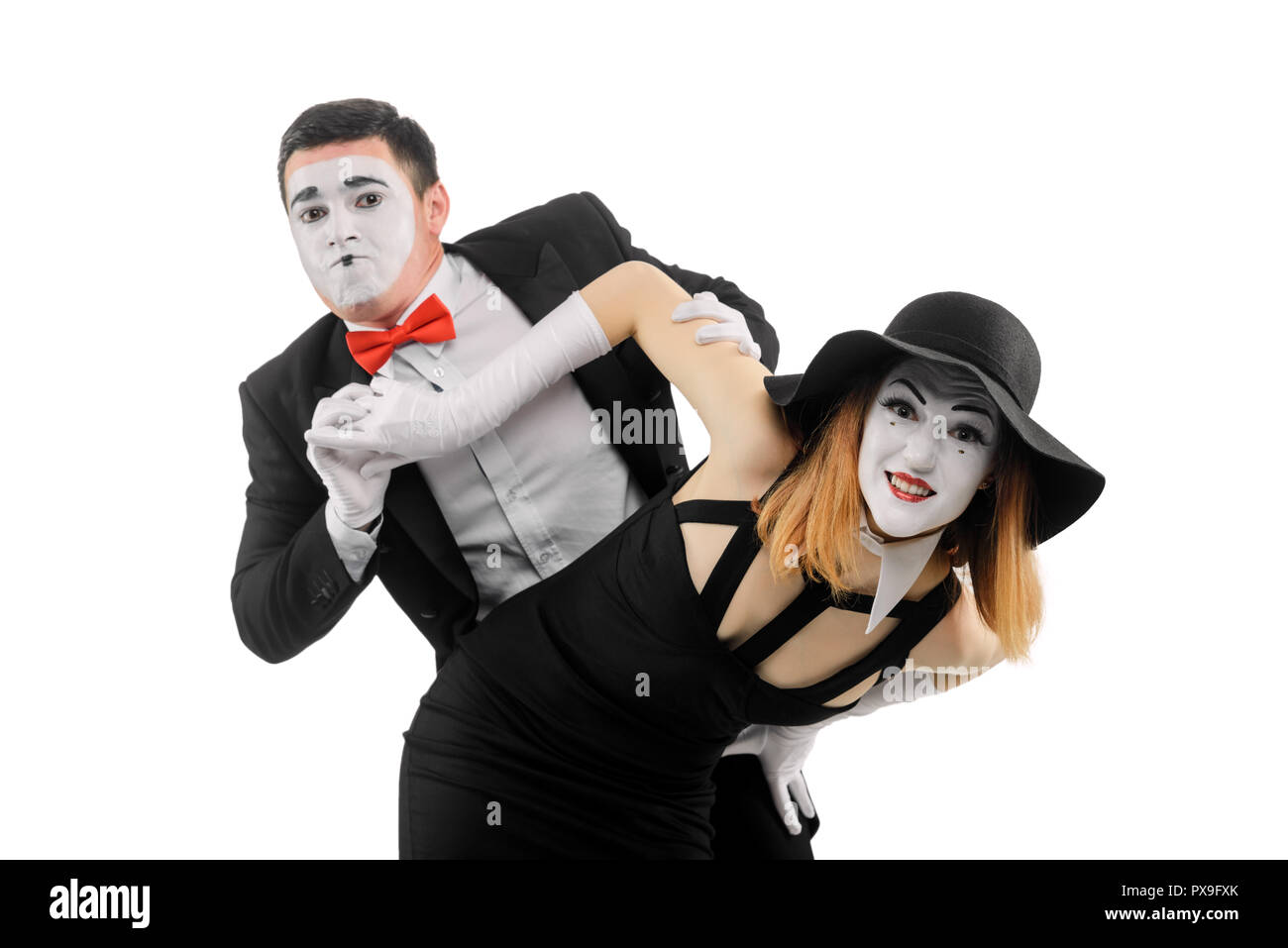 Comedy sketch mimes hi-res stock photography and images - Alamy