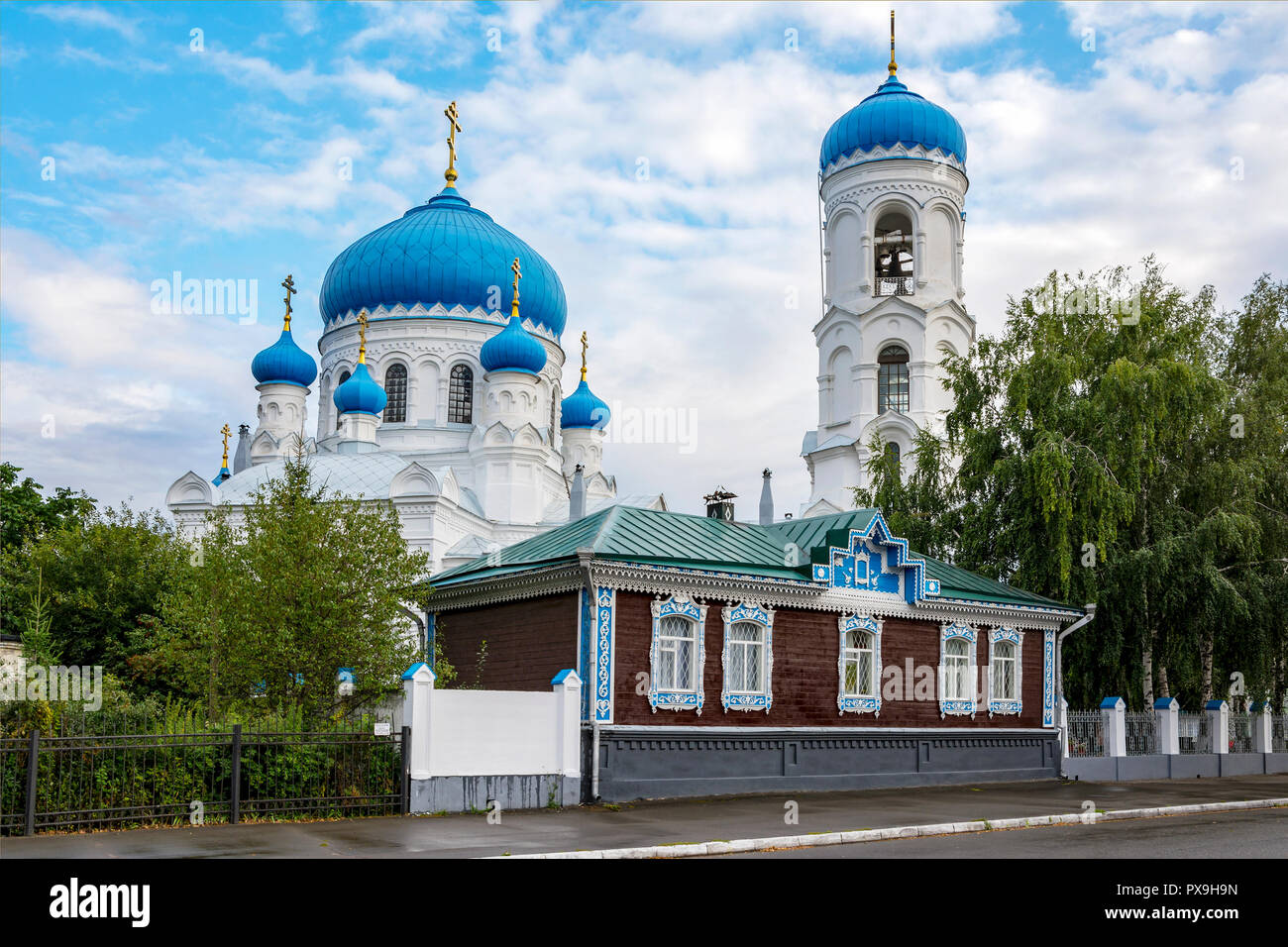 Biysk, assumption Cathedral of the blessed virgin Mary in the ...