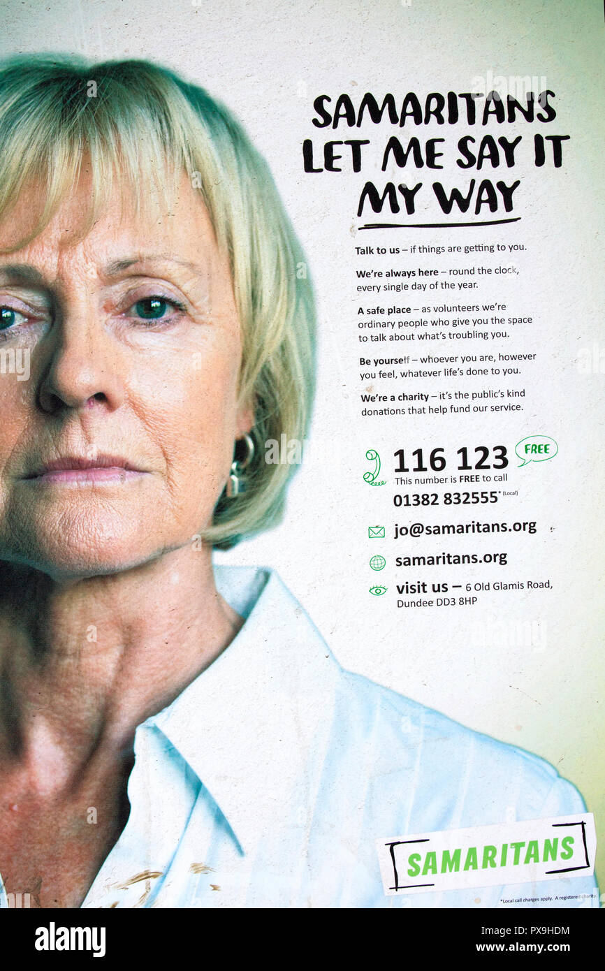 Samaritans poster hi-res stock photography and images - Alamy