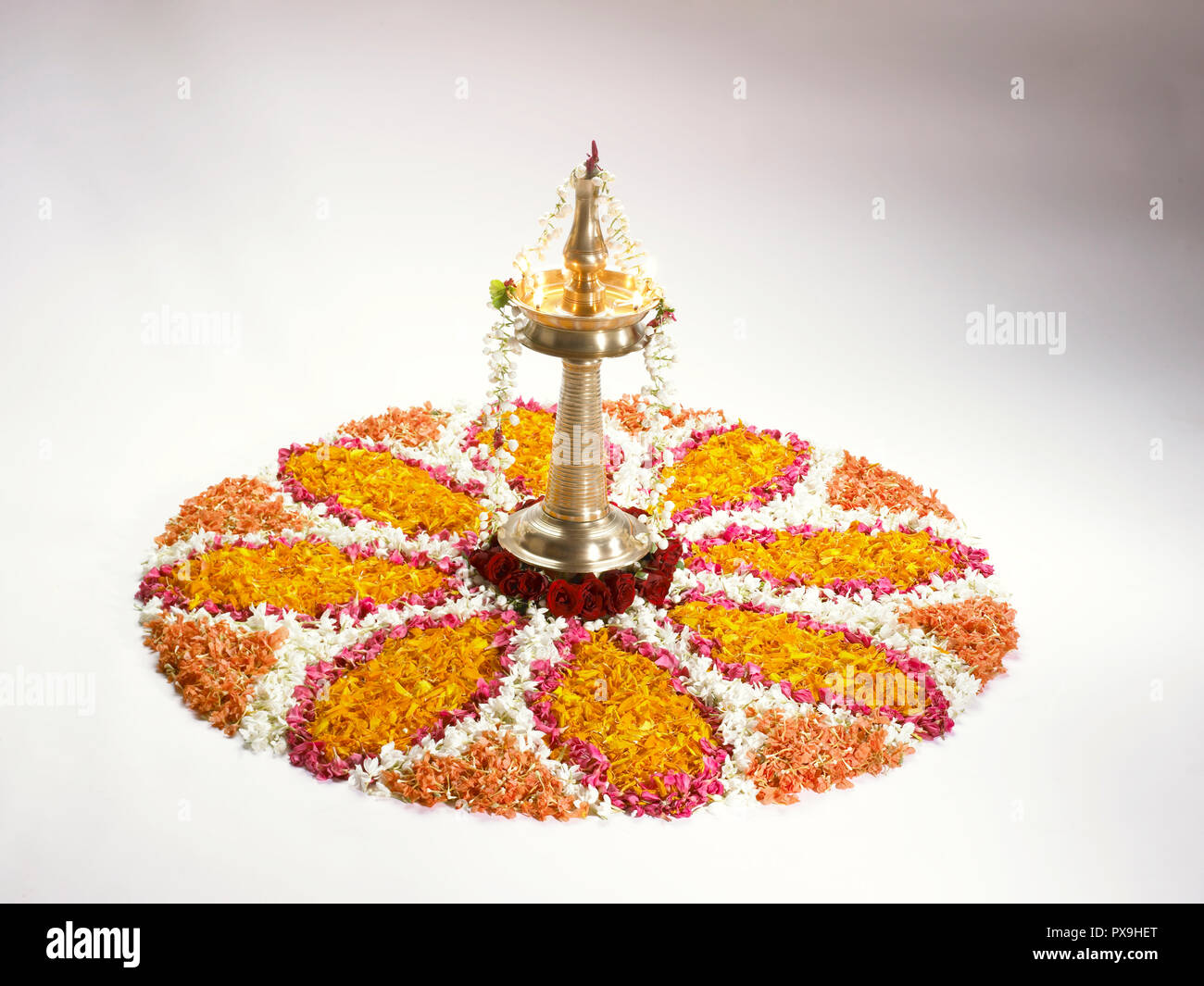 A STILL LIFE PORTRAYING THE FESTIVAL OF ONAM Stock Photo - Alamy