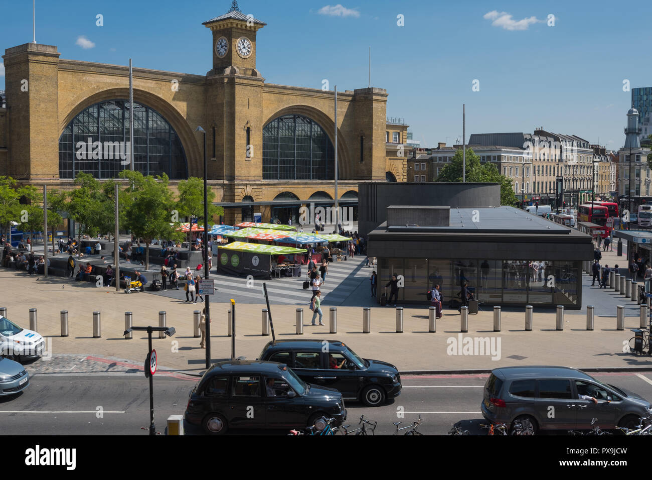London Kings Cross Railway Station, London Stock Photo - Alamy