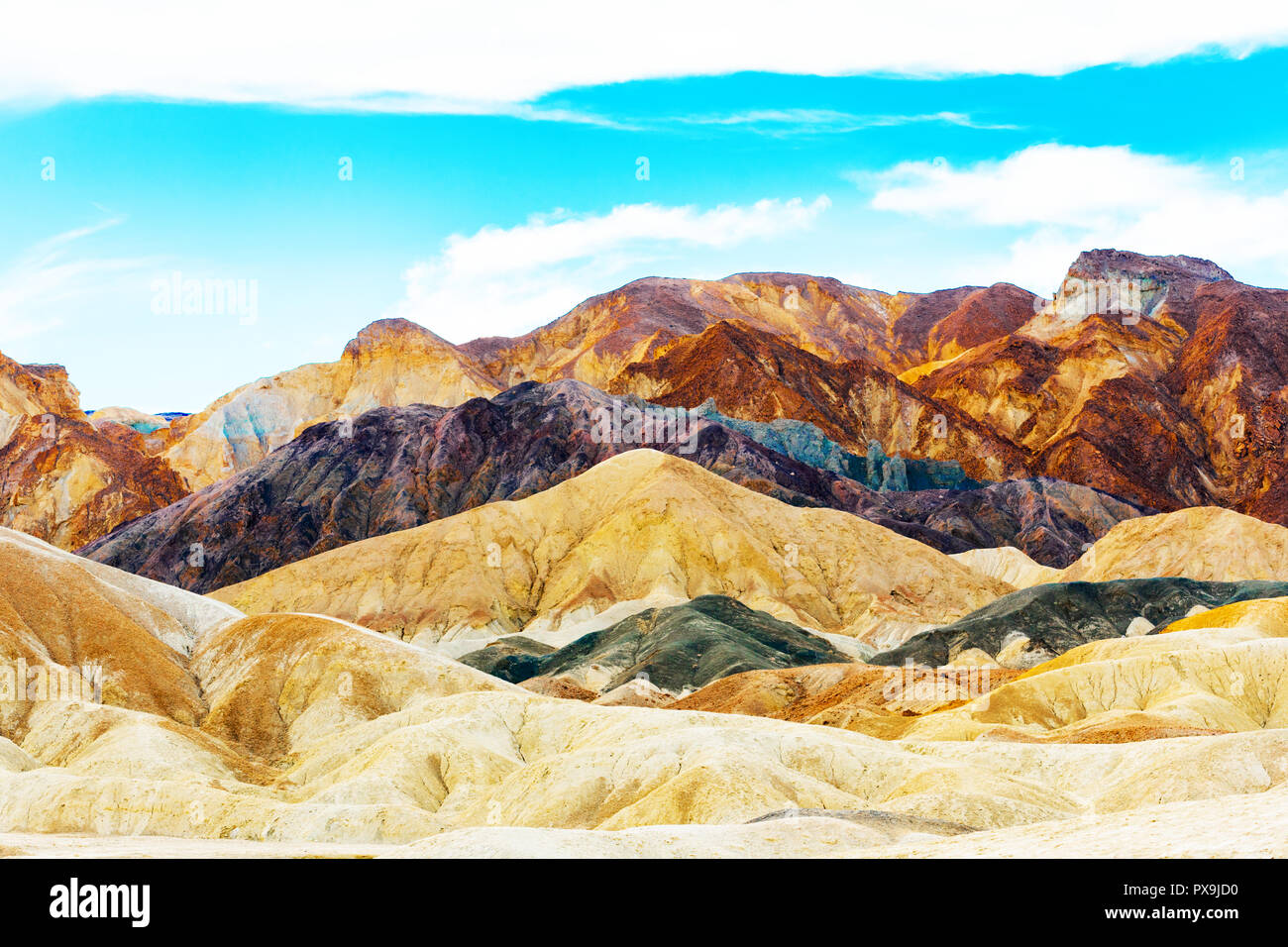View of the Death Valley, California, USA Stock Photo - Alamy