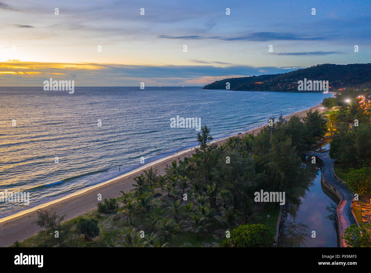 Top view phuket island karon hi-res stock photography and images - Alamy