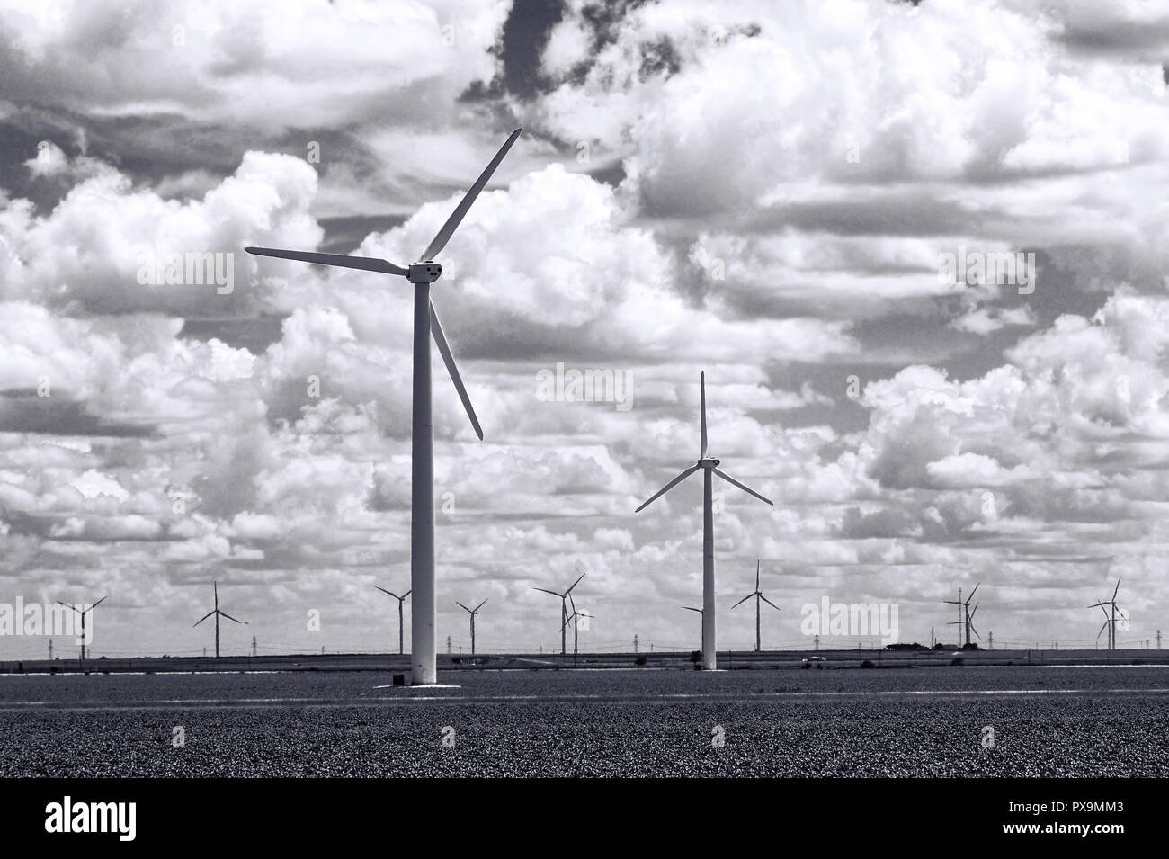 White wind turbine oil pump hi-res stock photography and images - Alamy