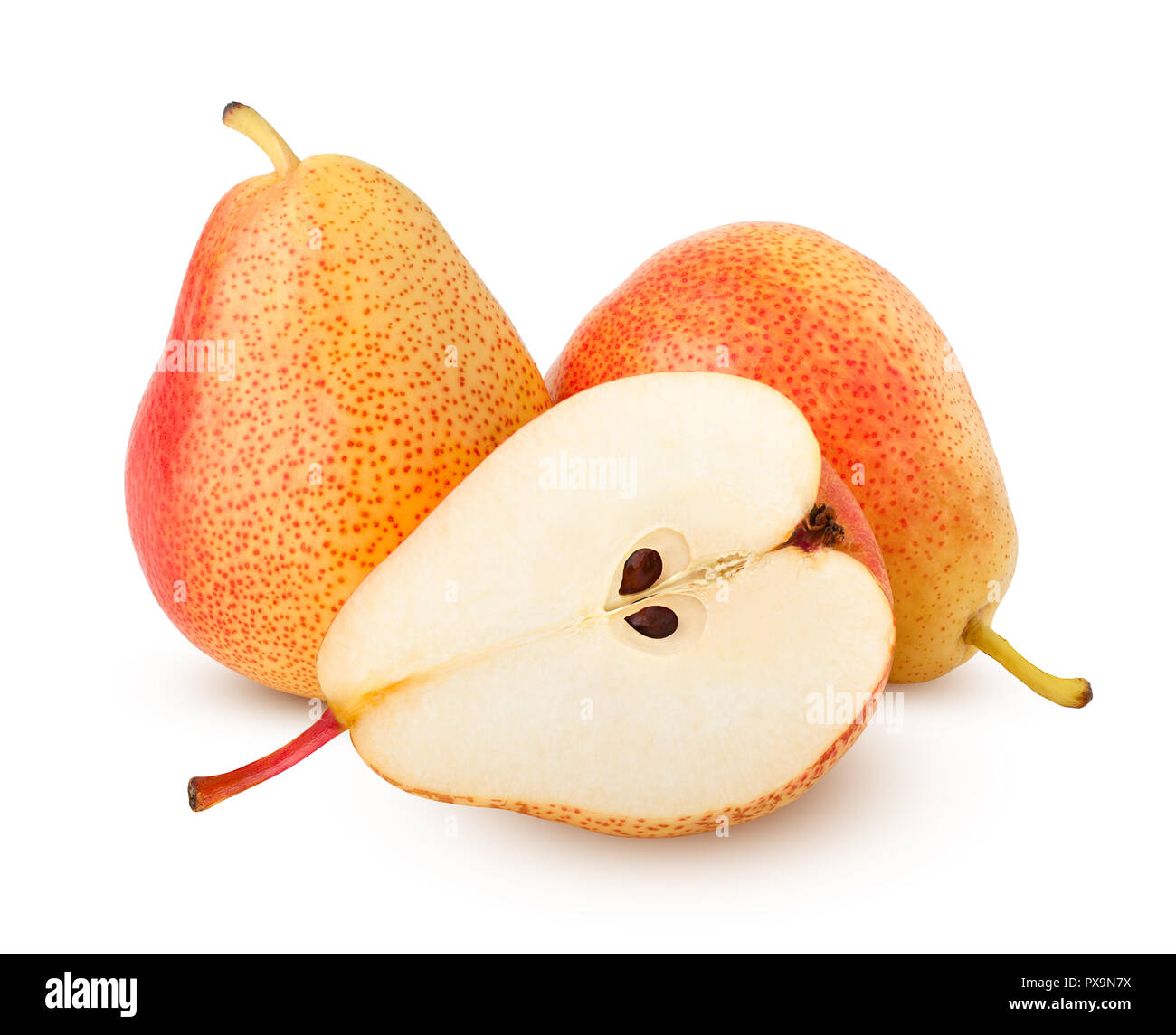 pear, isolated on white background, clipping path, full depth of field ...