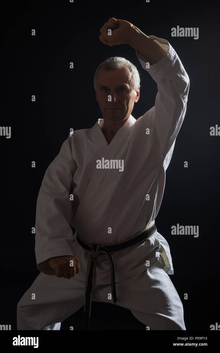 Karate combat hi-res stock photography and images - Alamy