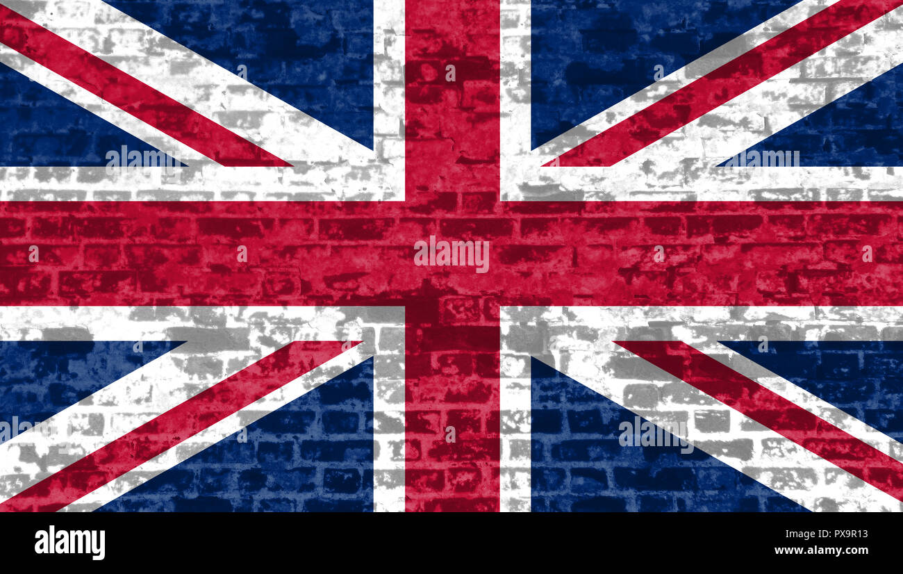 United kingdom flag design concept Stock Photo - Alamy