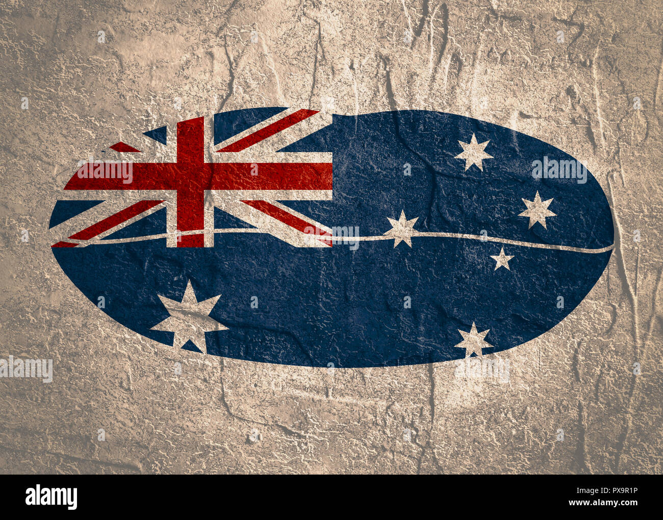 Australia flag design concept Stock Photo - Alamy