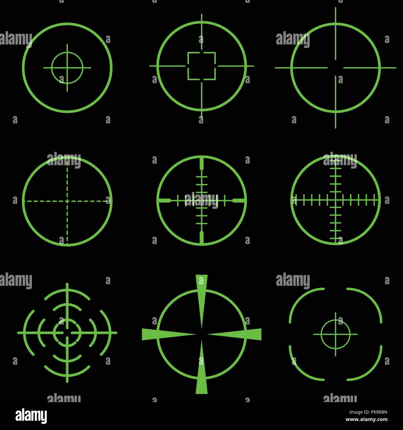 Sniper Crosshair Stock Photos & Sniper Crosshair Stock Images - Alamy