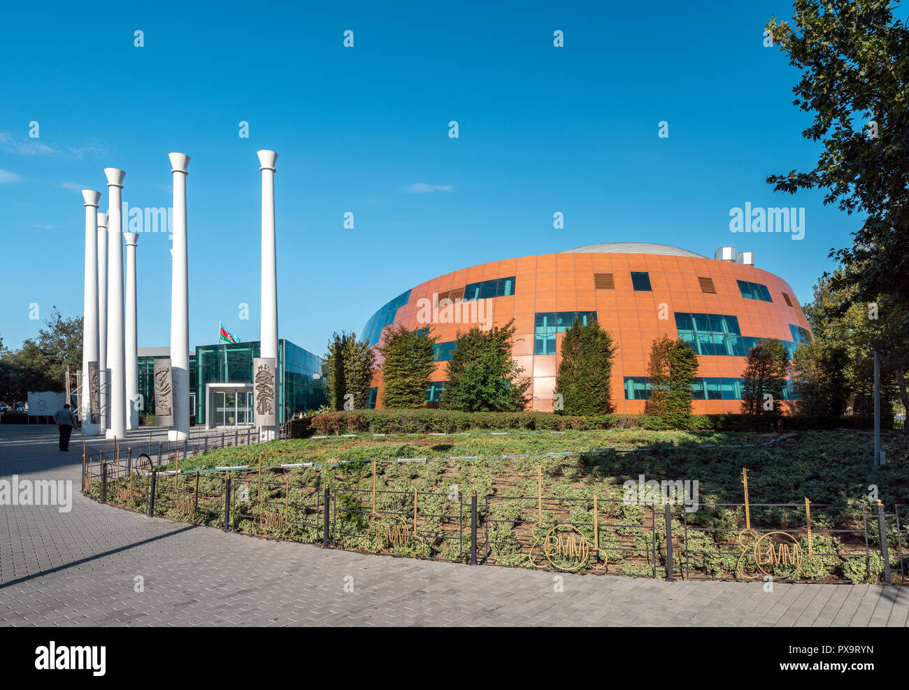 Azerbaijan, Baku, May 15, 2018. Mugam Center Stock Photo - Alamy