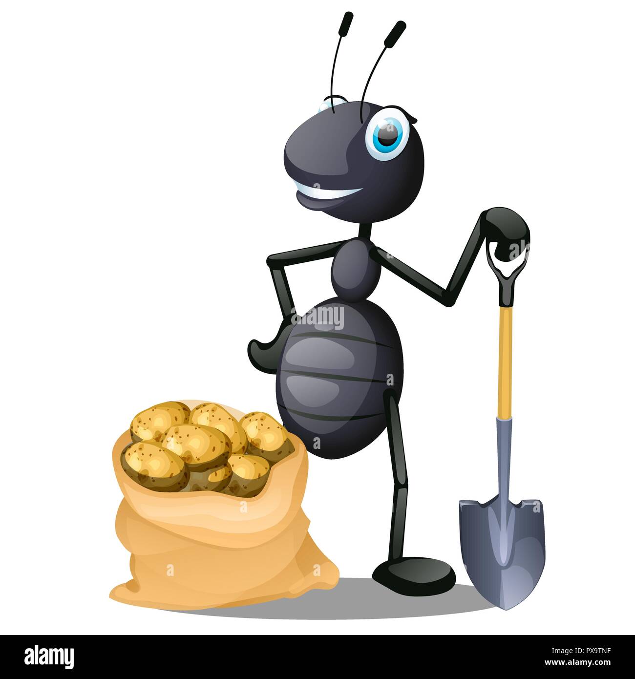 Cartoon ant smiling hi-res stock photography and images - Alamy