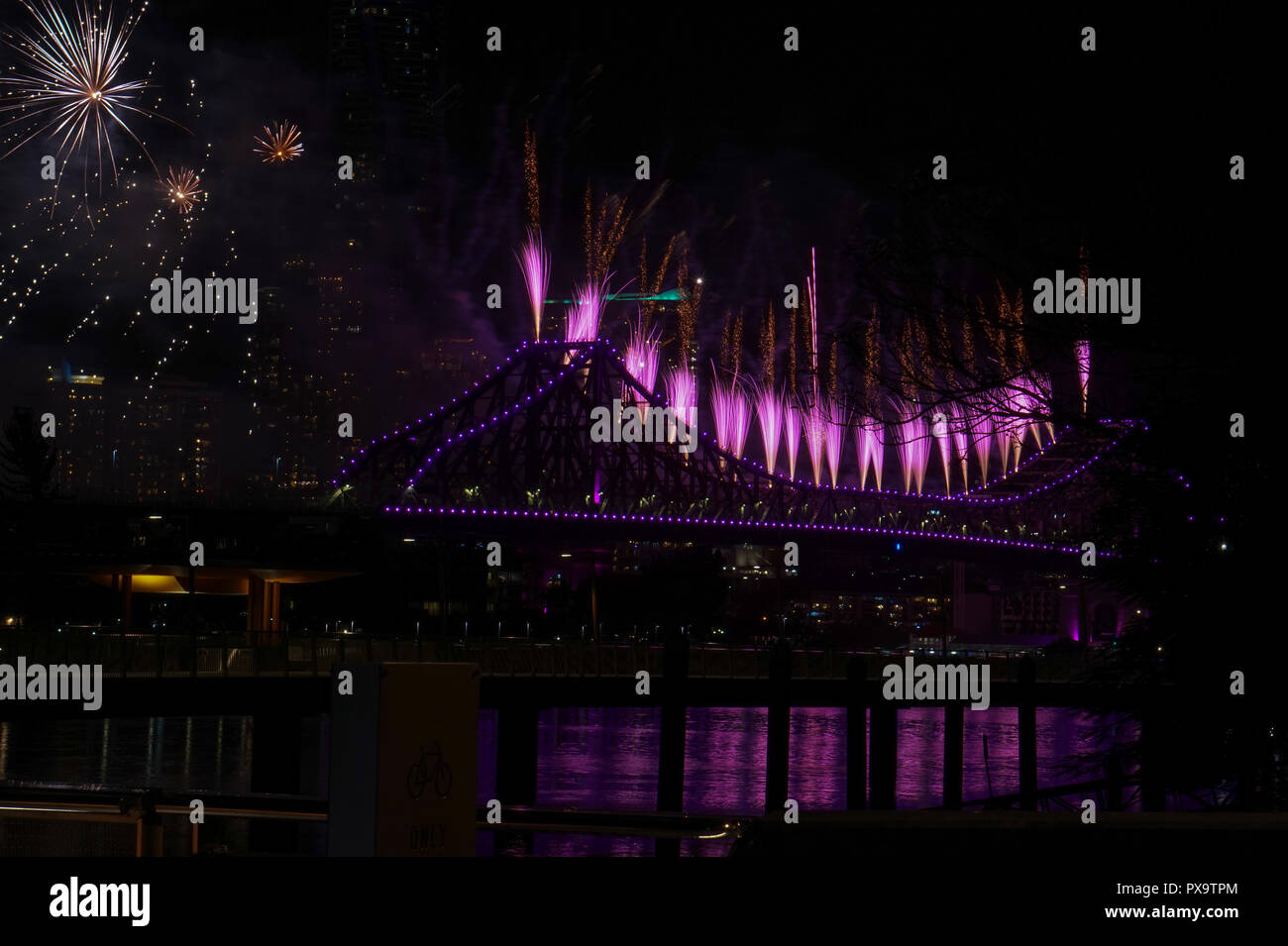 Urban fireworks hi-res stock photography and images - Alamy