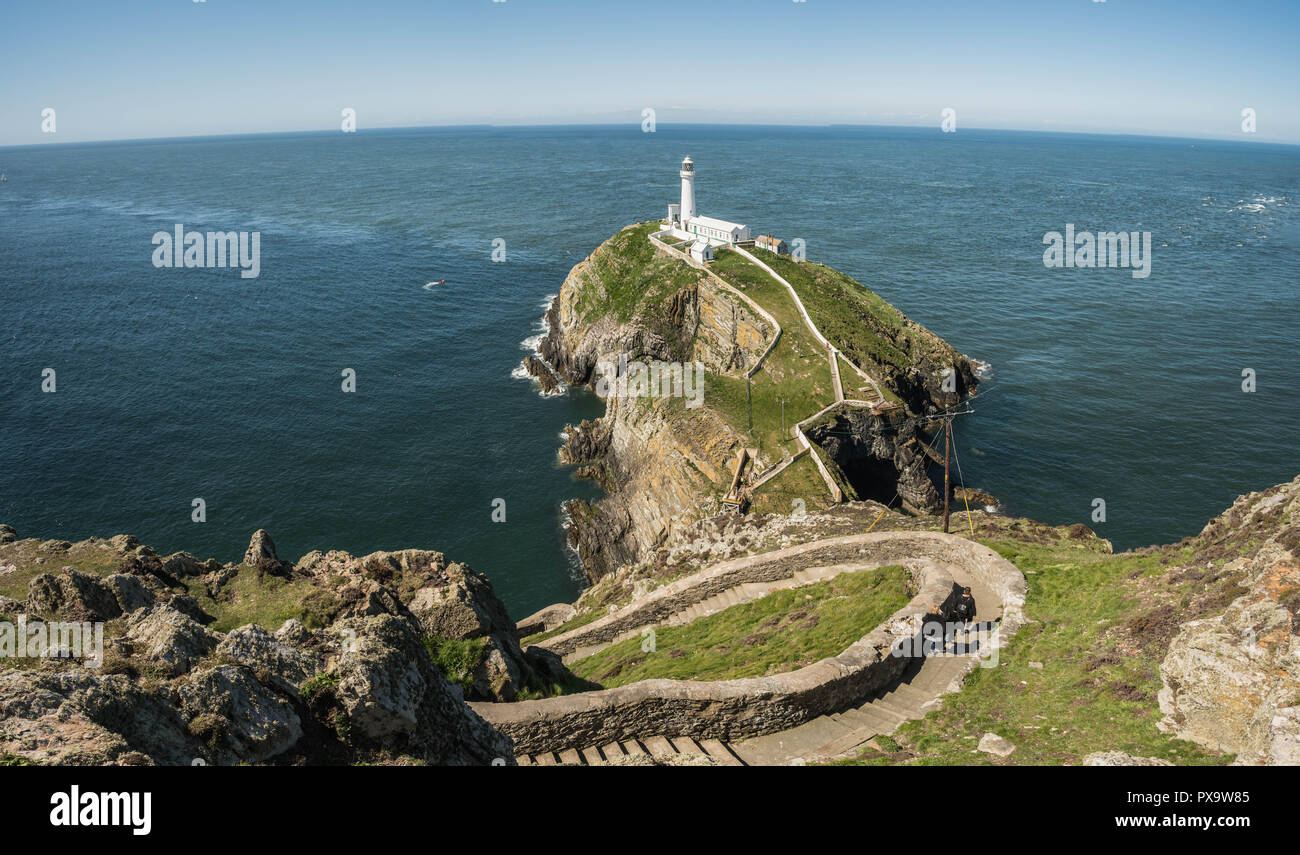 south stack lighthouse Stock Photo - Alamy