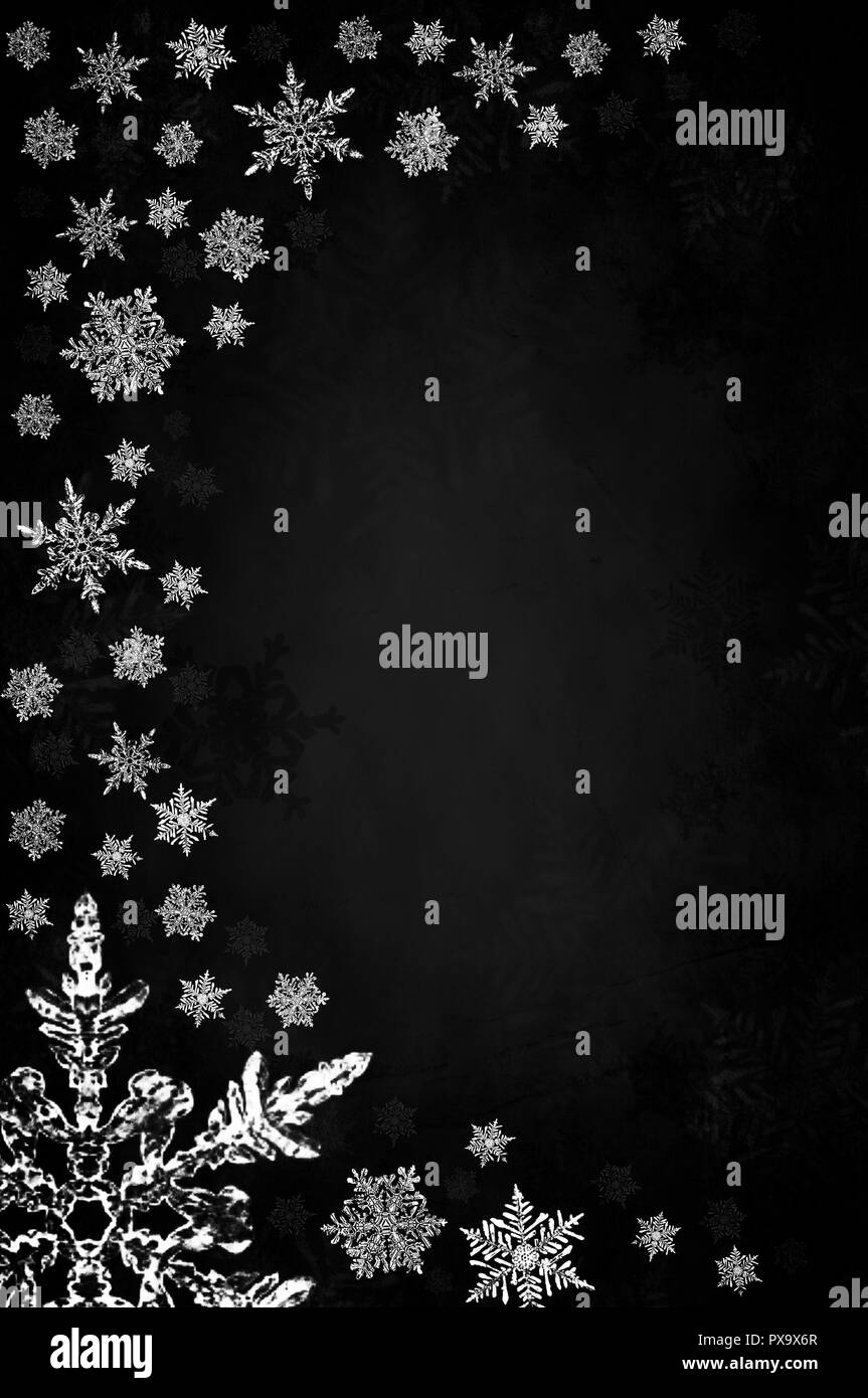 Festive dark blurred background Black and White Stock Photos & Images ...