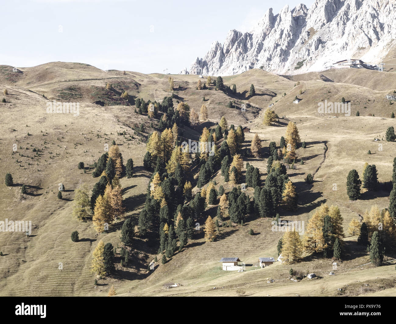 Groedner Joch, South Tyrol, Italy Stock Photo - Alamy