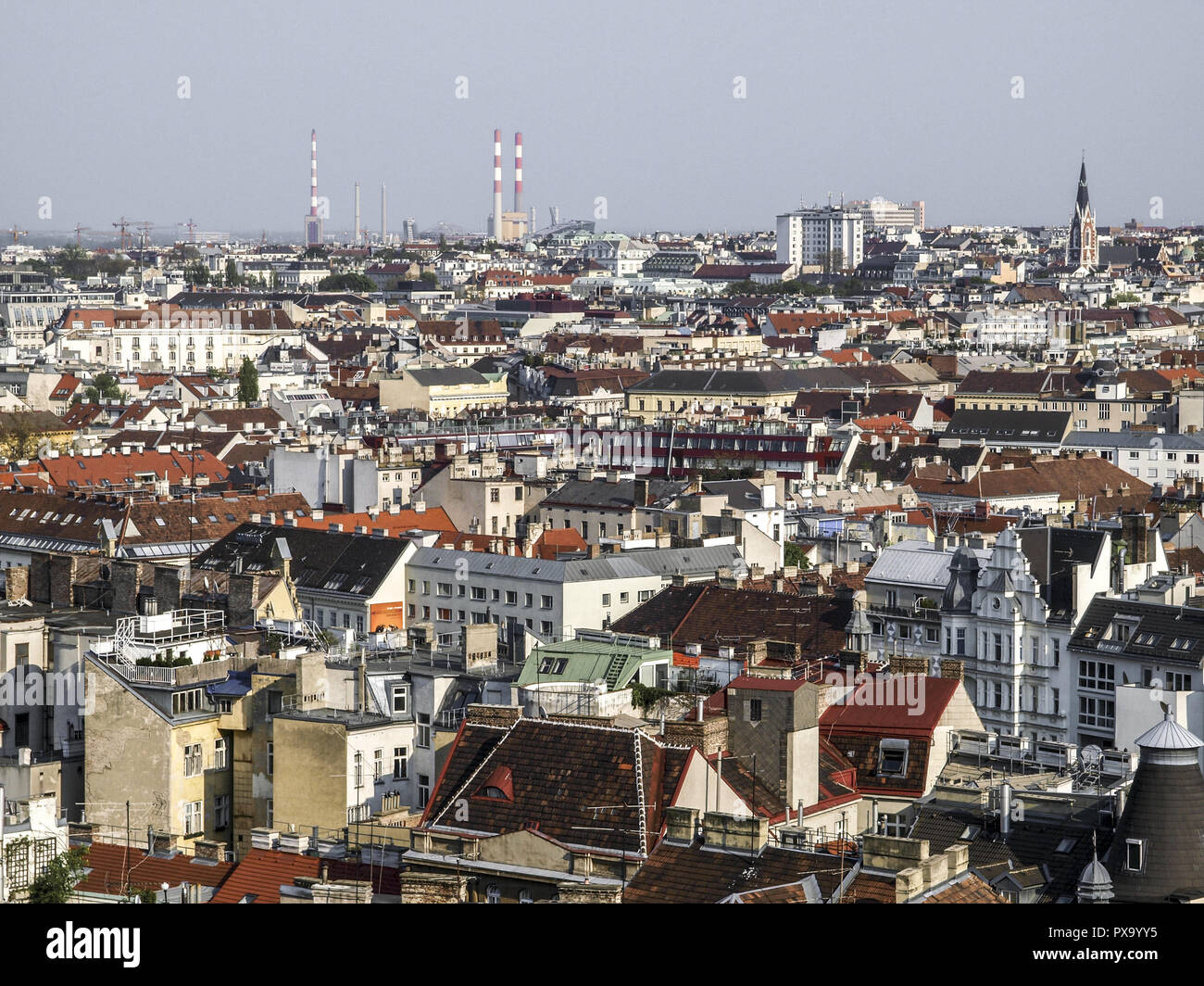 View from House of the Sea, Vienna, Austria Stock Photo - Alamy
