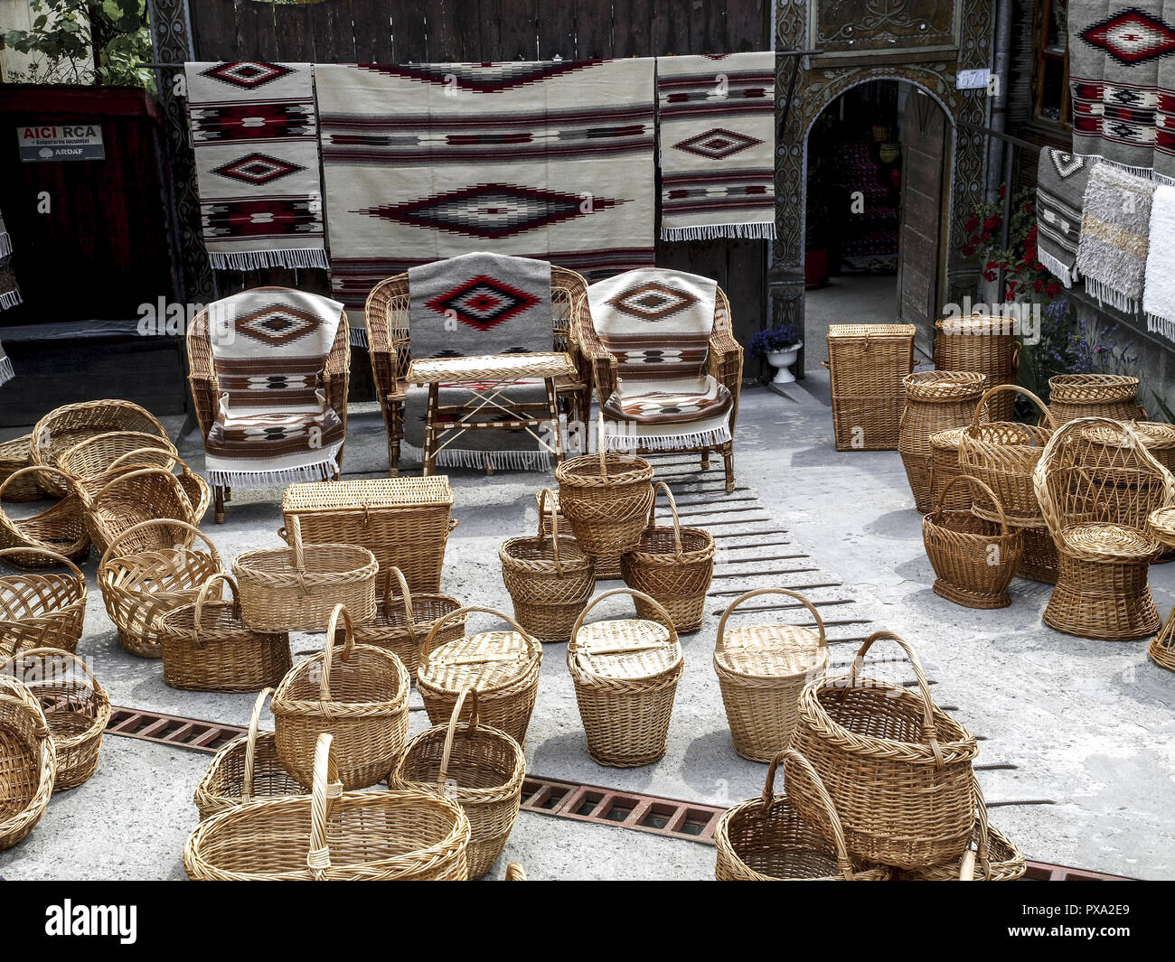 Europe corund romanian street hi-res stock photography and images - Alamy