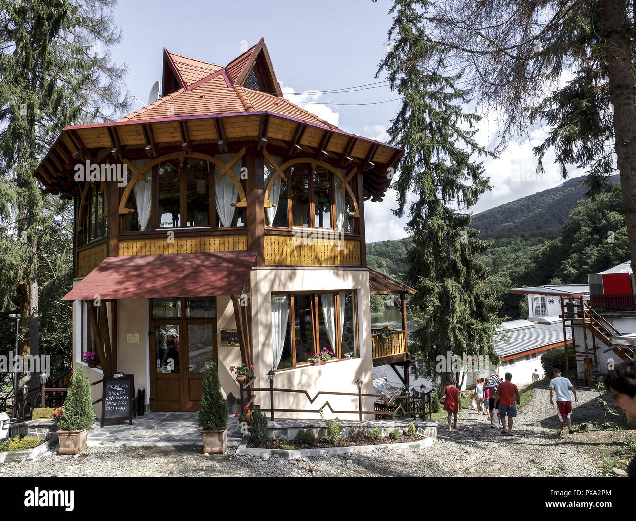 Spa Sovata, Lacul ursu, bear lake, Romania, Transsilvania, Sovata ...