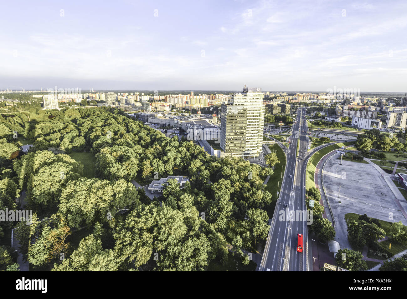 Bratislava, Petrzalka, Aupark, Slovak Republic, Pressburg Stock Photo ...