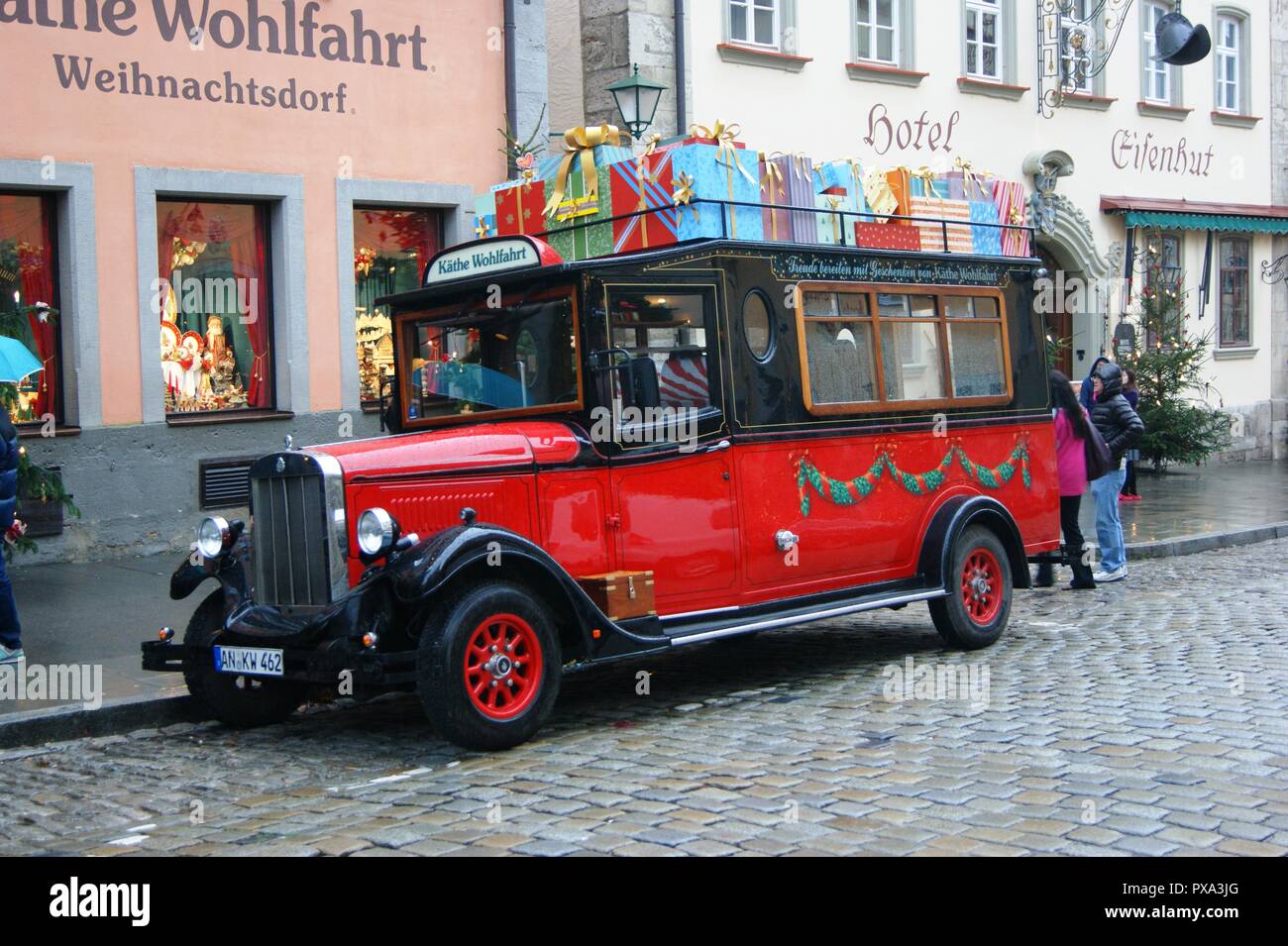 A retro van in Rothenberg, Germany Stock Photo - Alamy