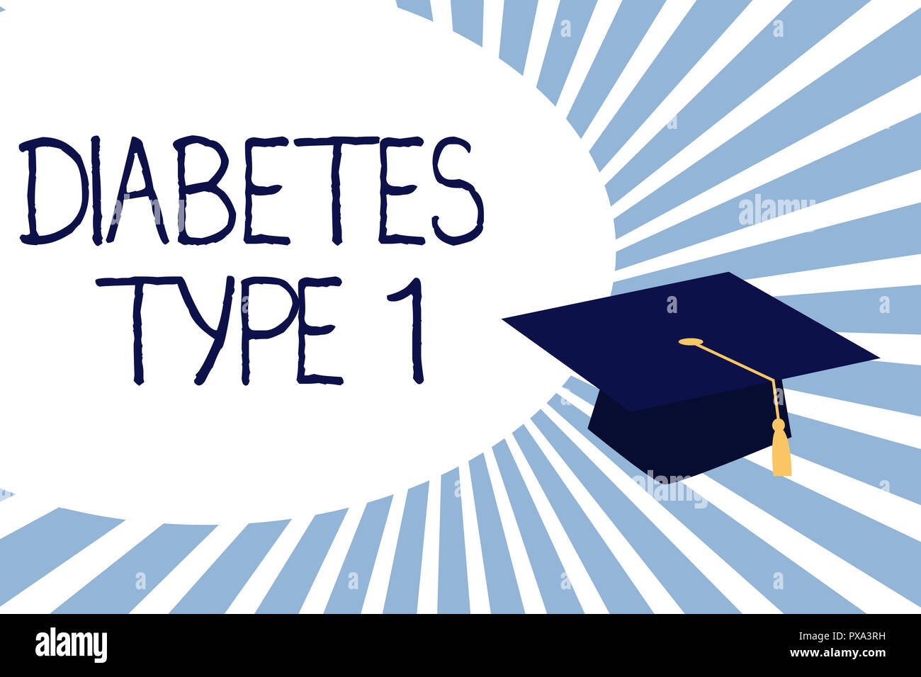 Text sign showing Diabetes Type 1. Conceptual photo condition in which ...
