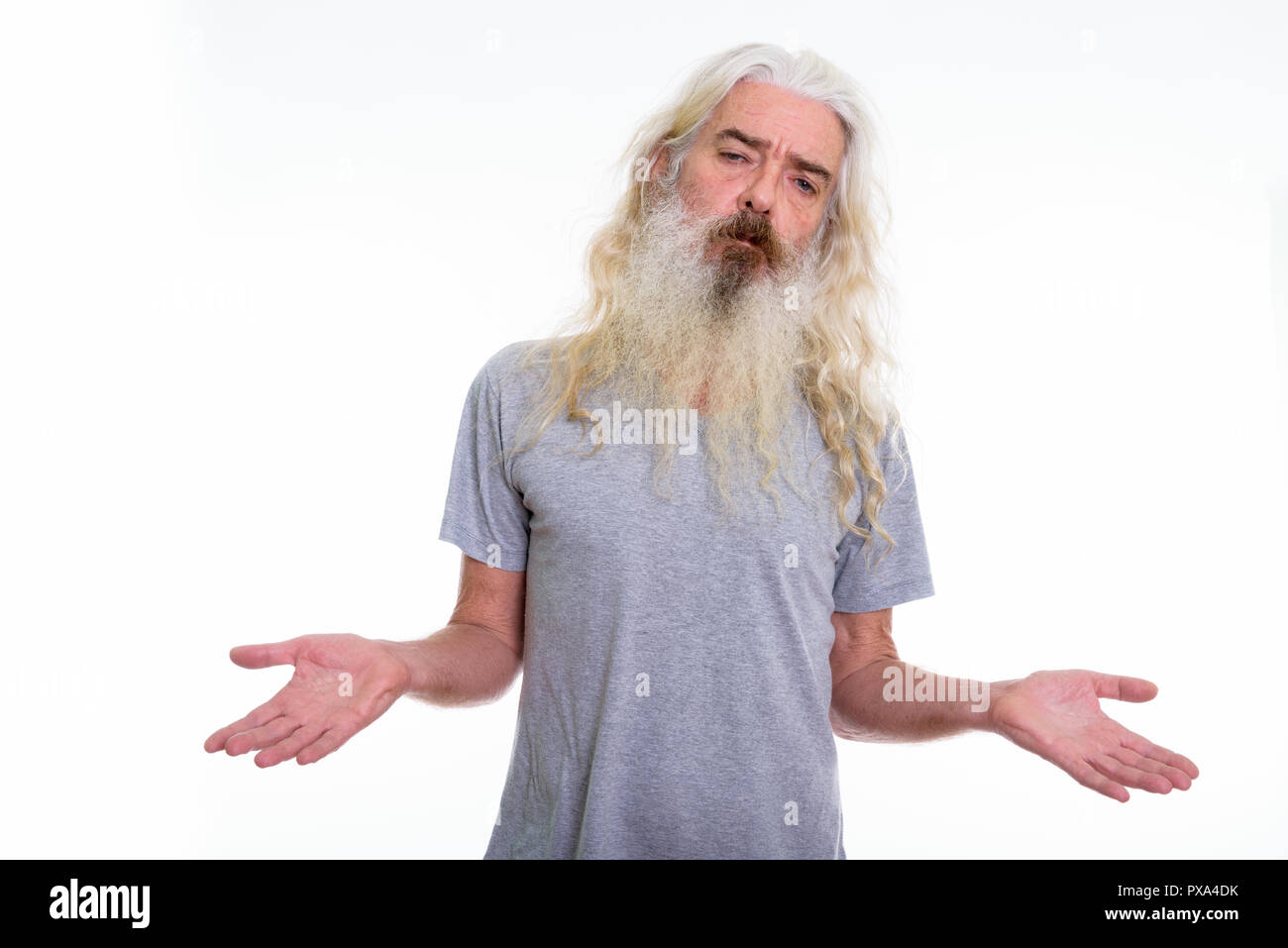 Confused old man hi-res stock photography and images - Alamy