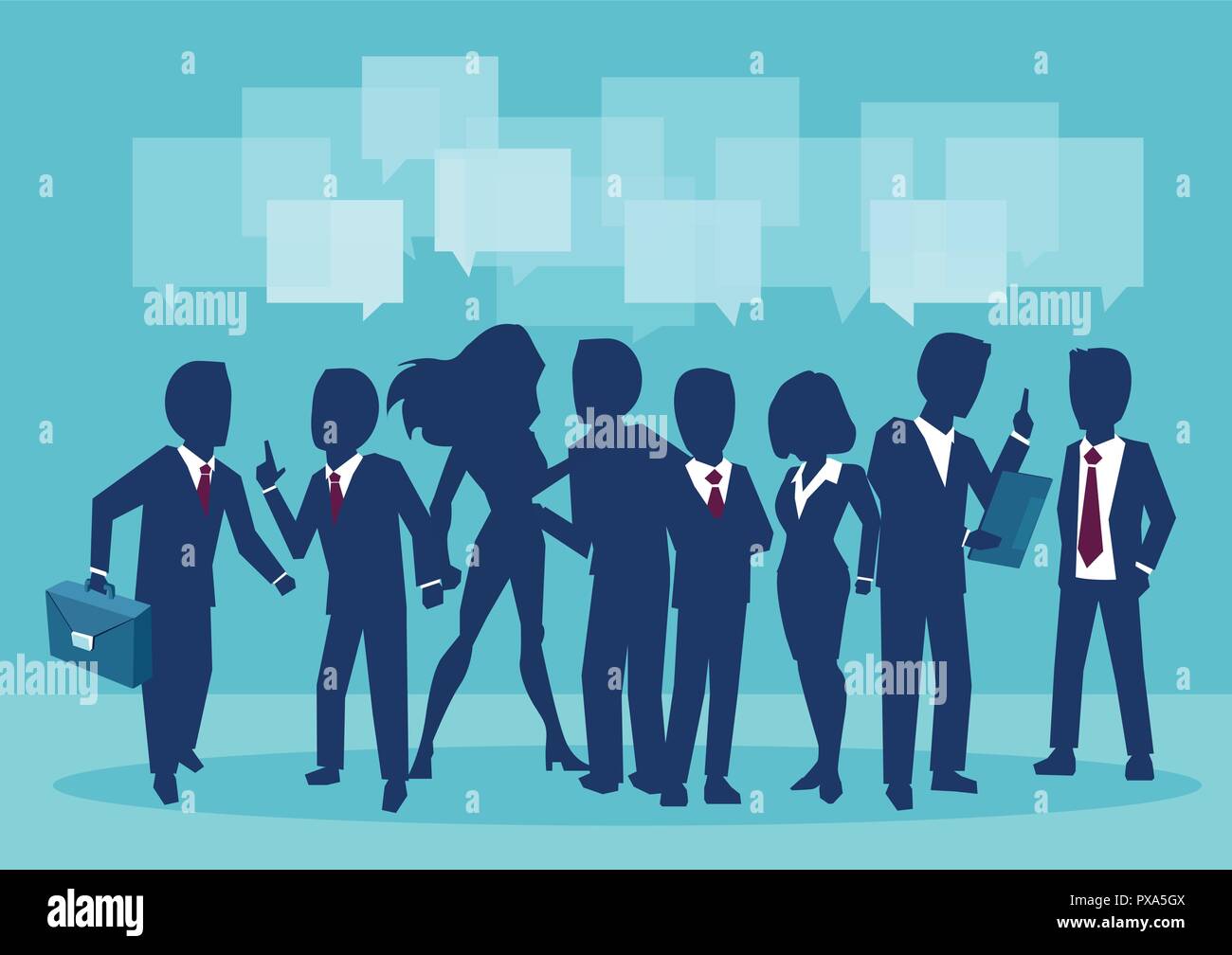 Conversation vector vectors hi-res stock photography and images - Alamy