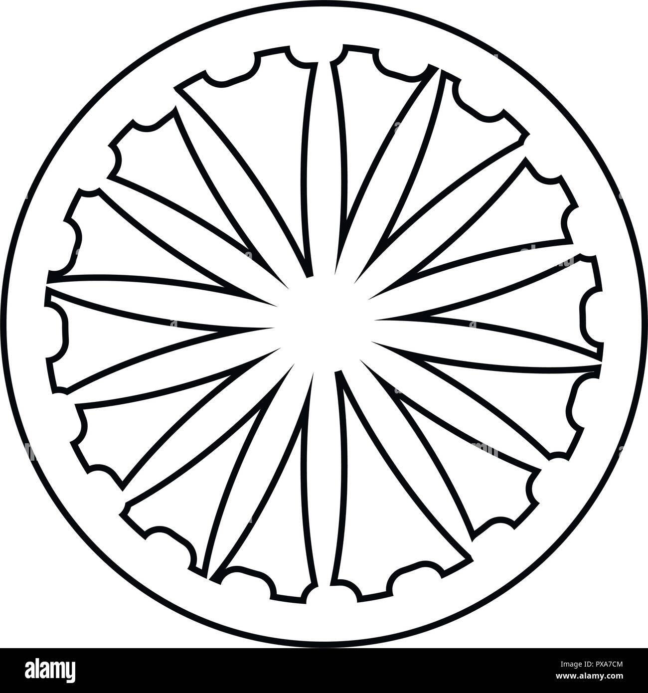 Steel steering wheel on Stock Vector Images - Alamy