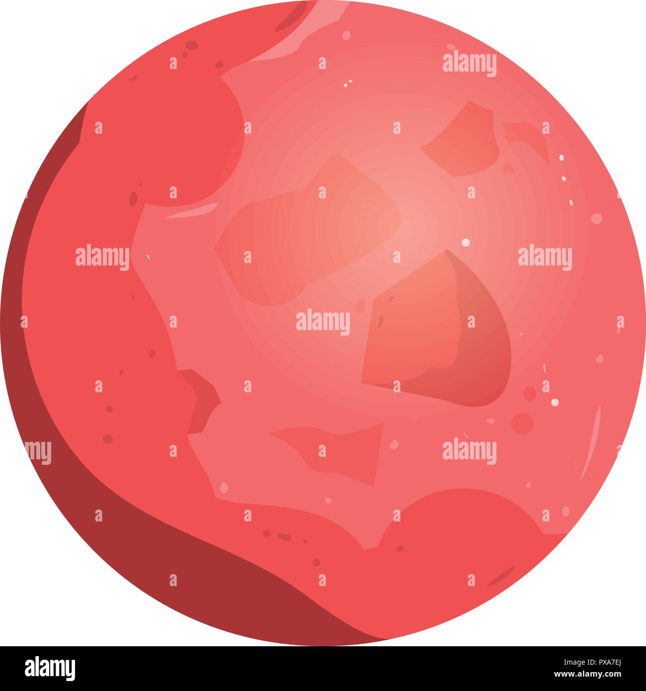 planet galaxy science astronomy space vector illustration Stock Vector ...