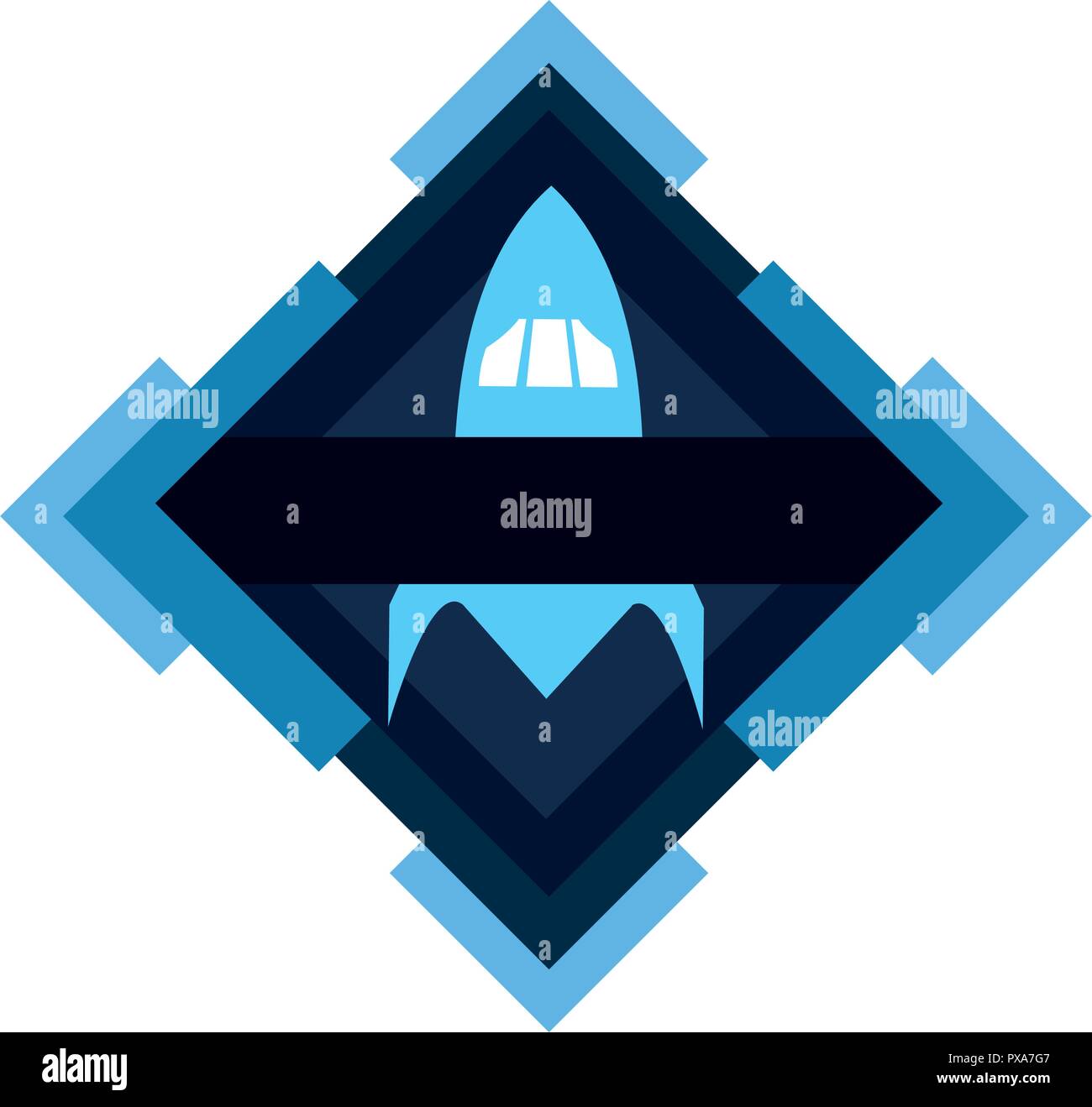 rocket astronomy space mission exploration vector illustration Stock ...