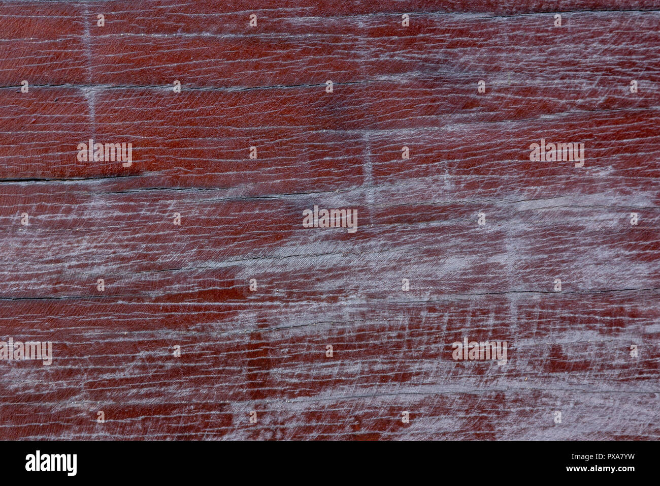 Old red wood texture and natural pattern with surface eroded Stock ...