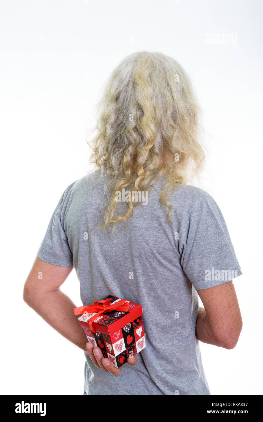 Senior box behind hi-res stock photography and images - Alamy