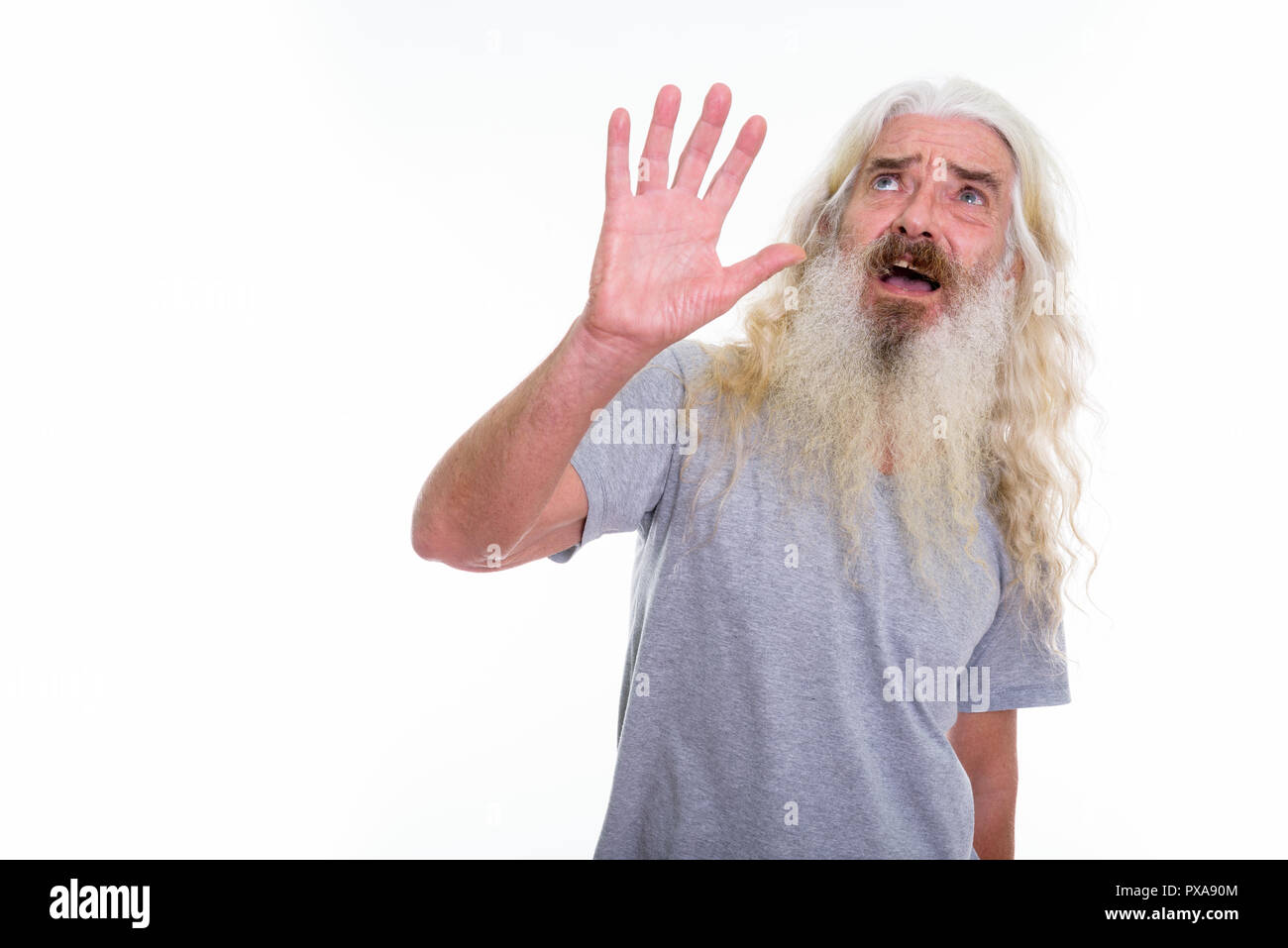 Stop the fear hi-res stock photography and images - Alamy