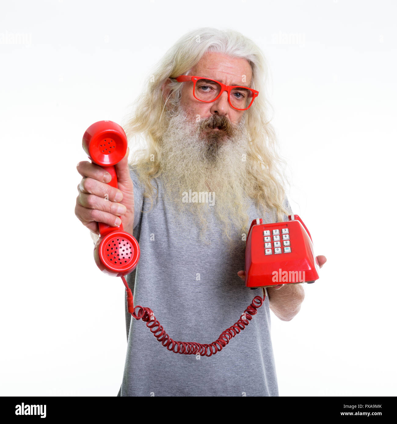 Passing the phone hi-res stock photography and images - Alamy