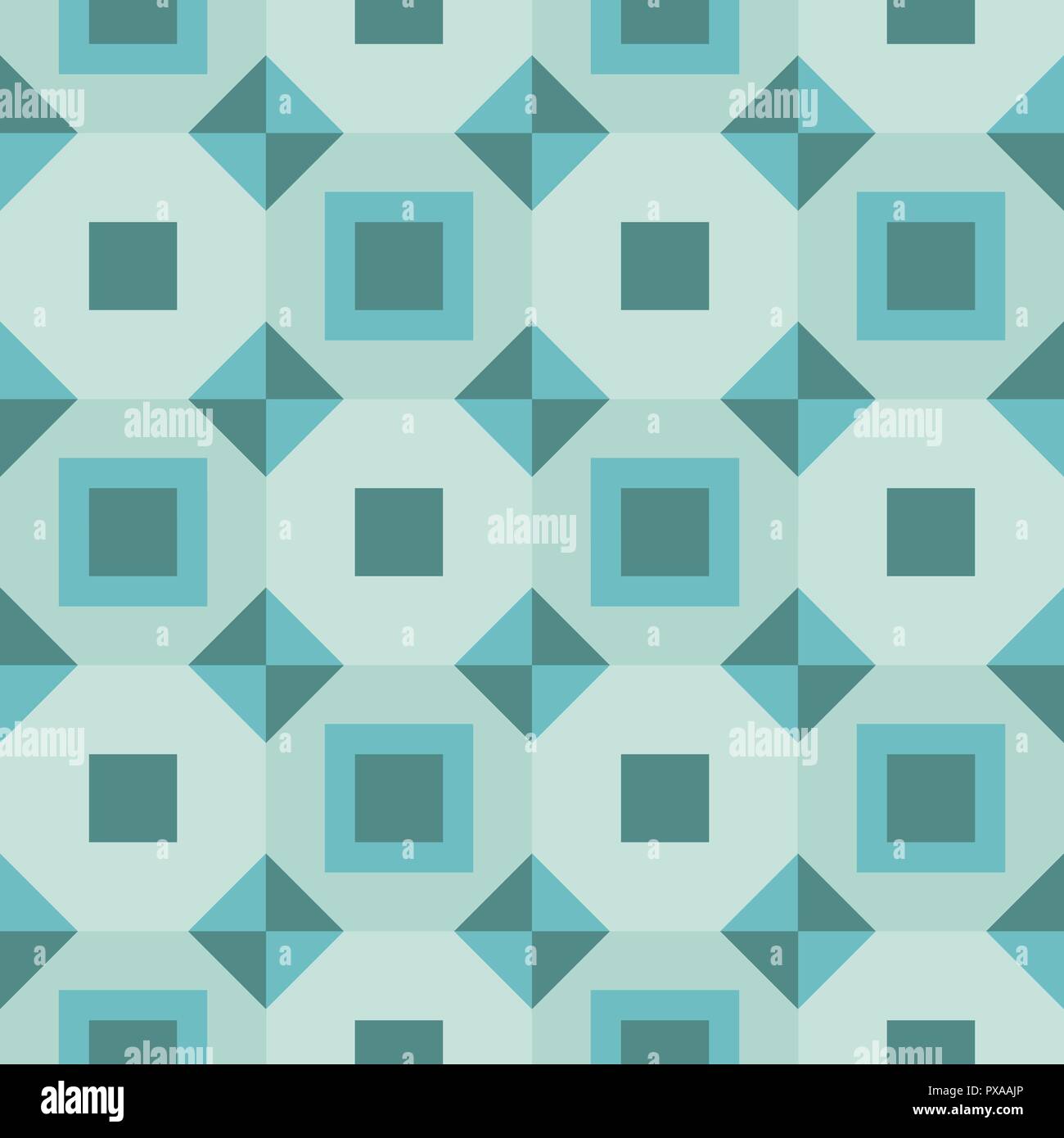 Vector seamless colorful decorative abstract tile background pattern ...