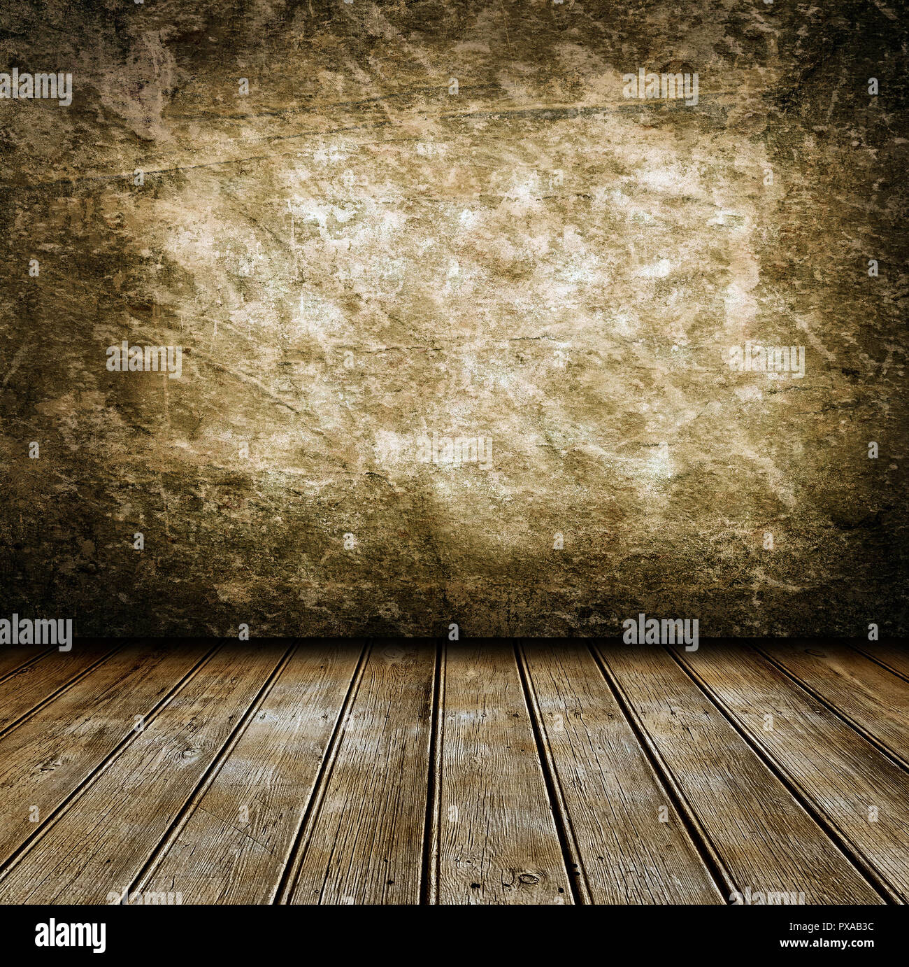 Empty interior with dark wall Stock Photo - Alamy