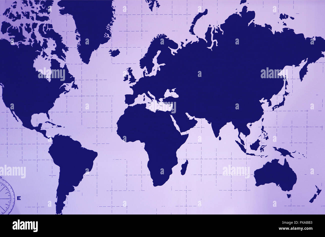 Pastel map hi-res stock photography and images - Alamy