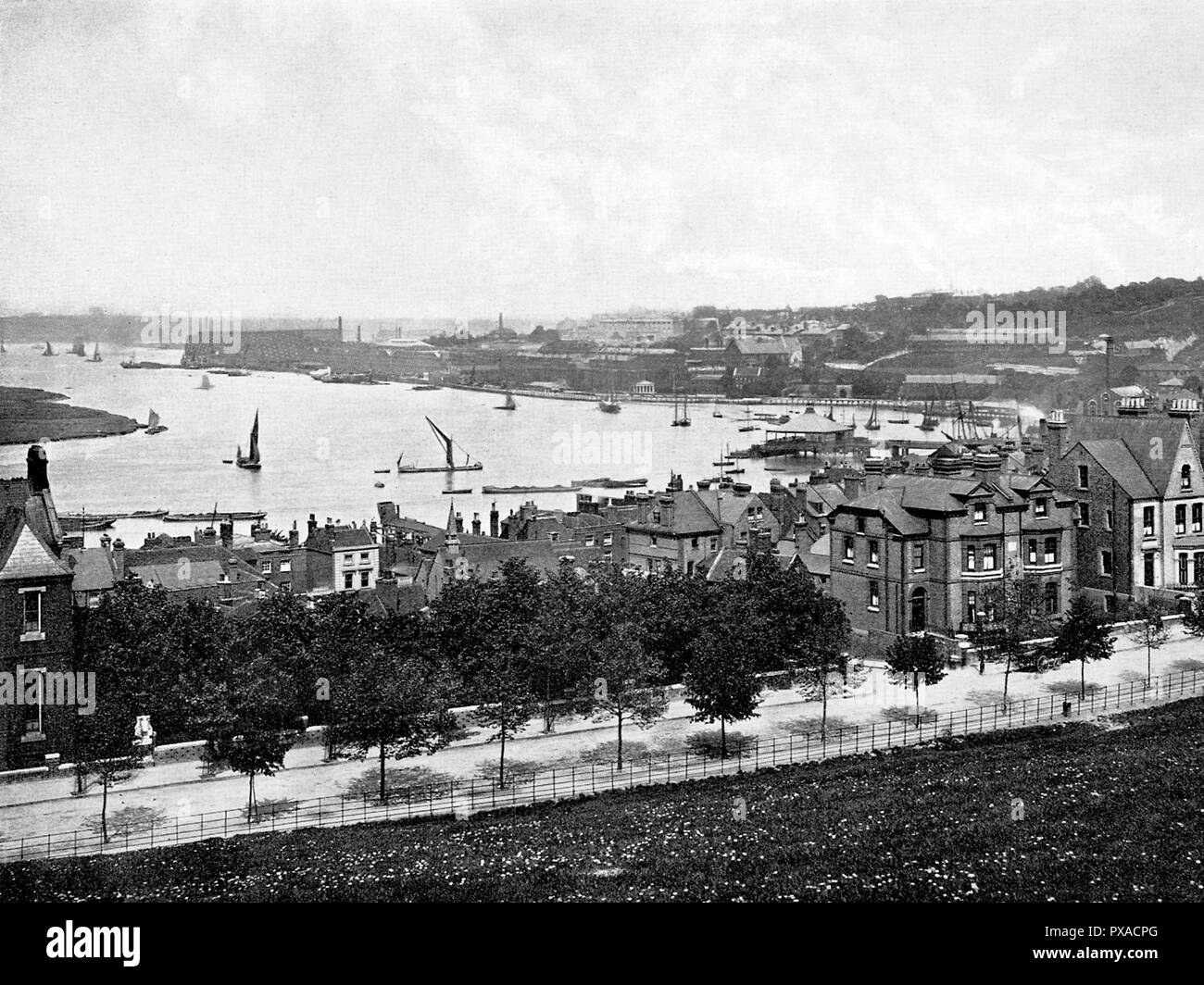 Chatham early 1900s Stock Photo - Alamy