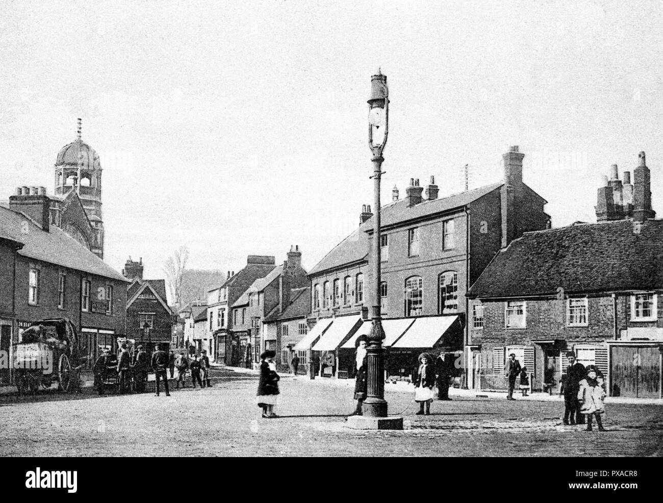 Blucher Street, Chesham early 1900s Stock Photo - Alamy