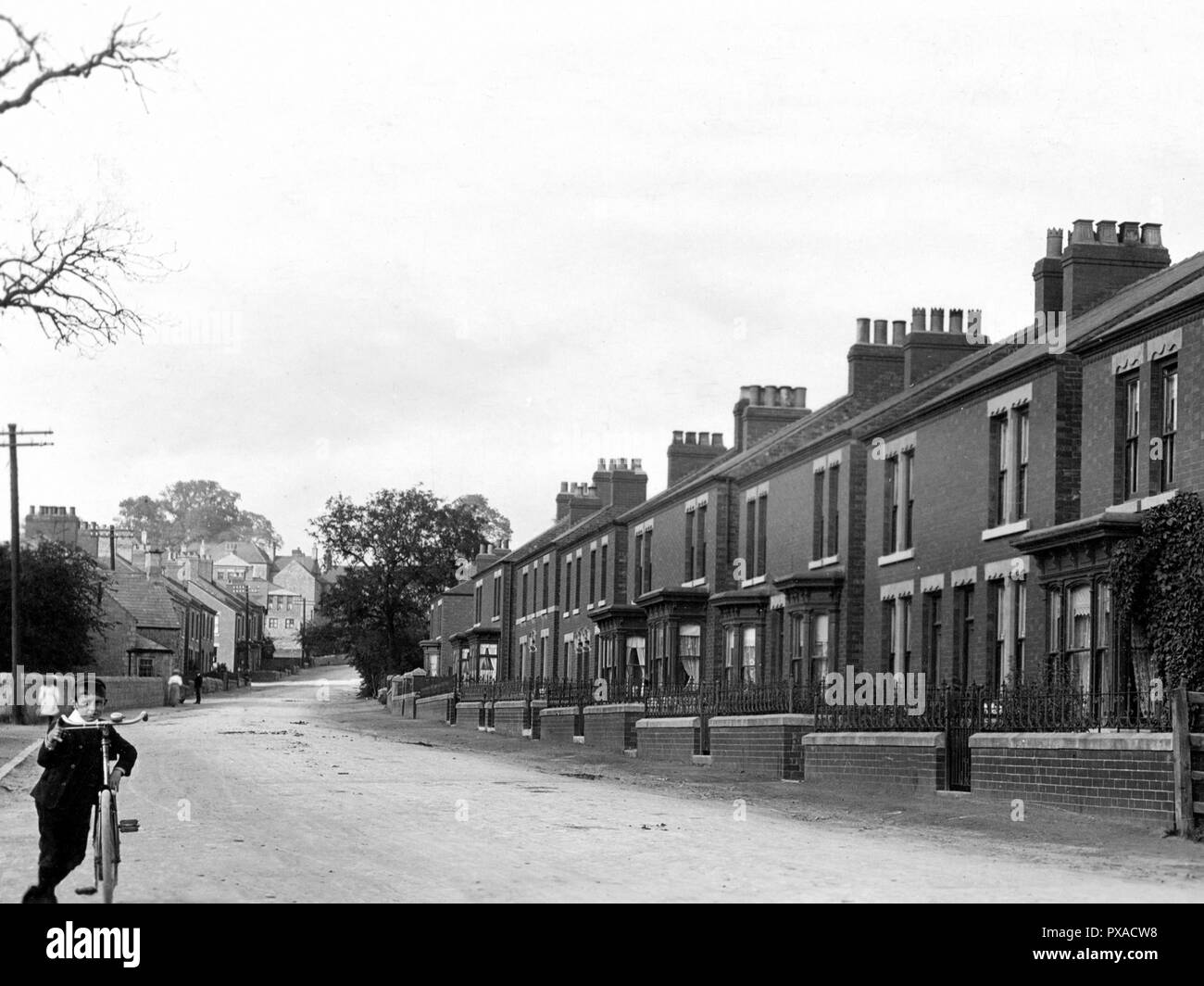 North Anston early 1900s Stock Photo - Alamy
